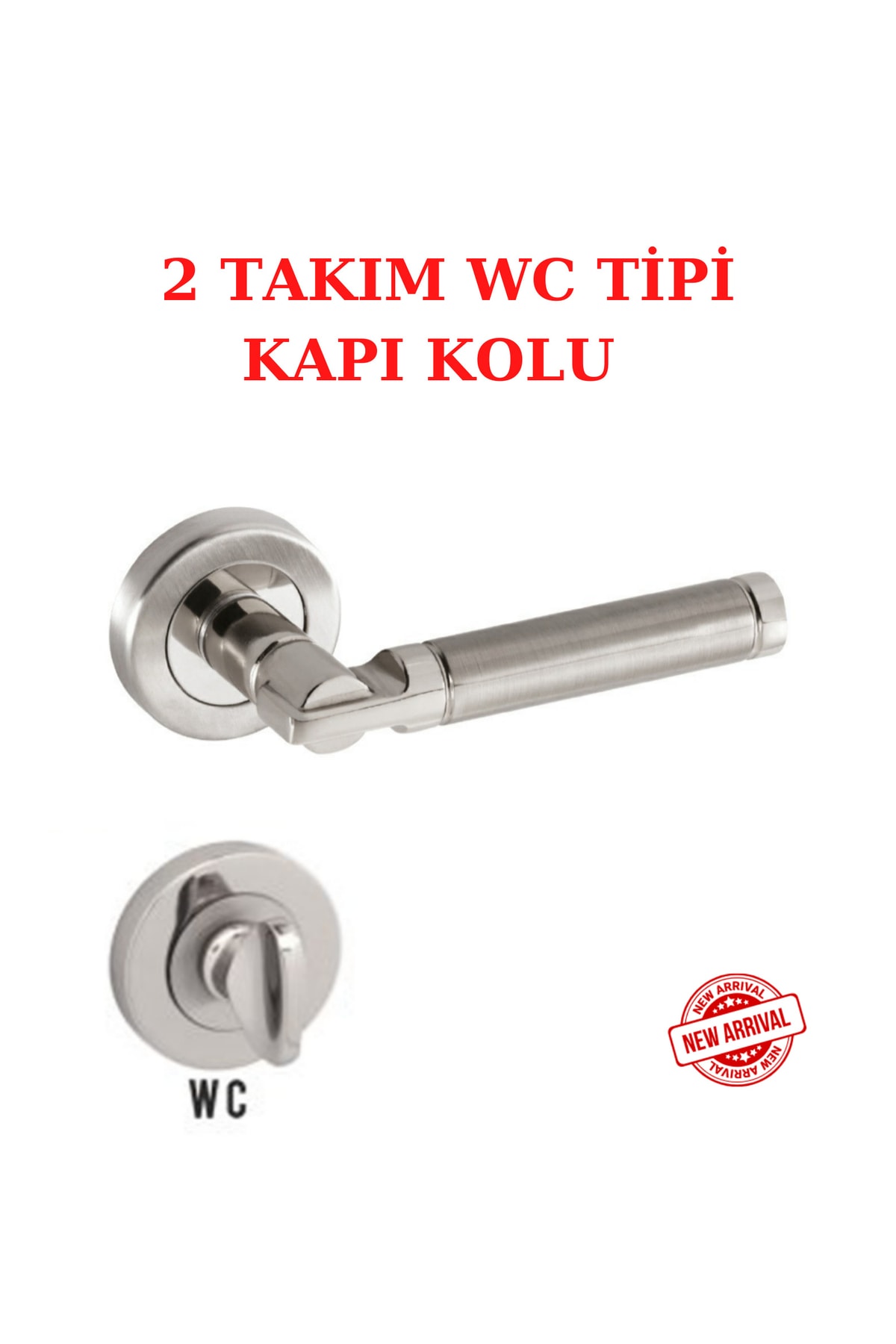 ARON (7 Takım) Sofuoğlu Şebboy Kapı Kolu 3+1 Daire Seti Paslanmaz Nikel ...