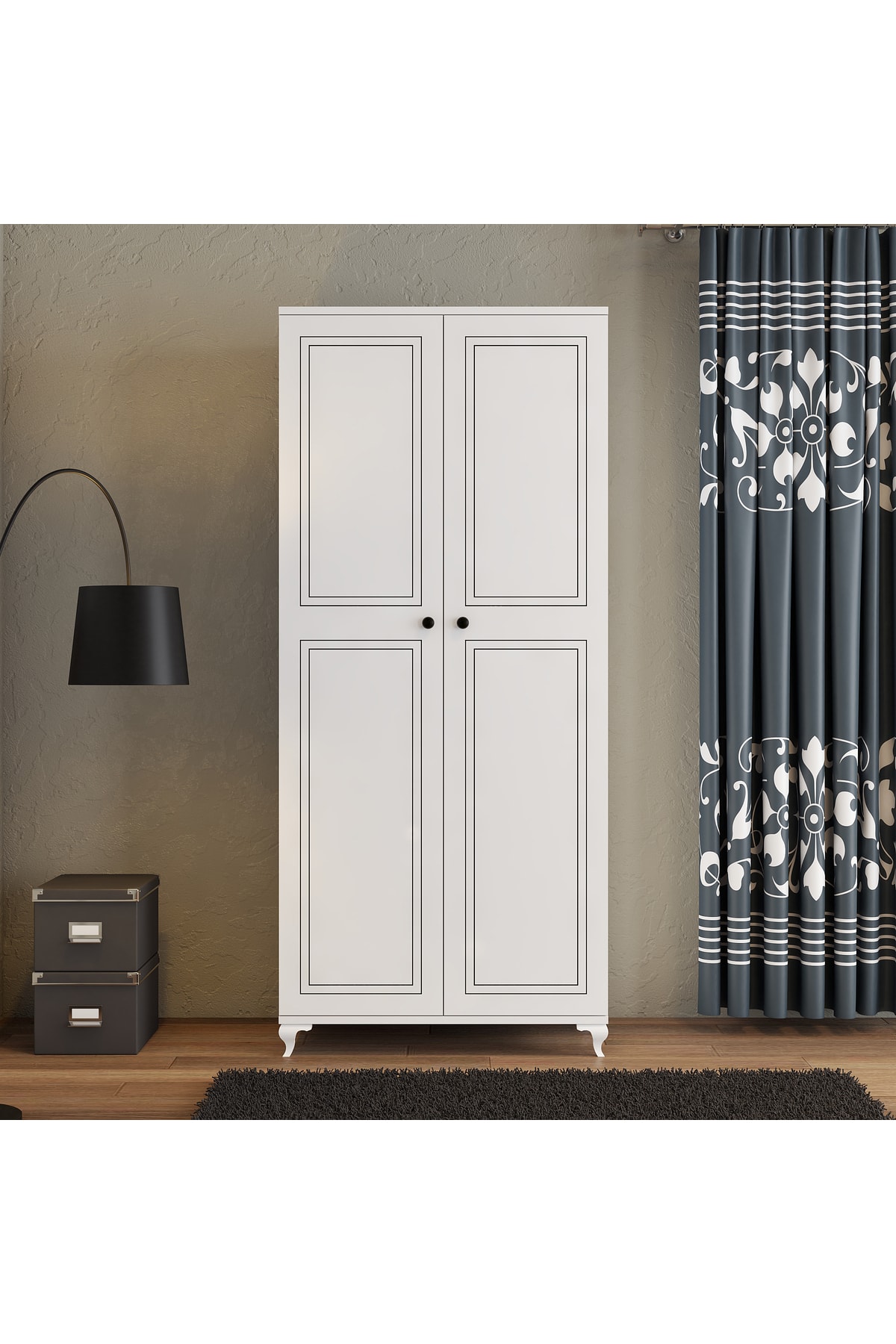 Moxen Mobilya Dr1 Askılı Raflı Dolap - Fiyatı, Yorumları