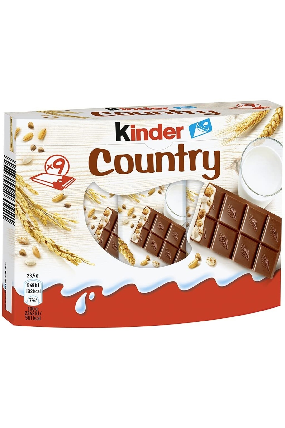 Kinder Country 9 Sütlü Ve Yulaflı Çikolata 23,5 Gr Fiyatı, Yorumları ...