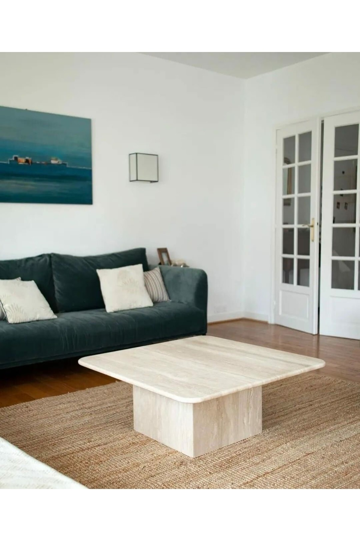 ArteMarble Arte Marble Traverten Kare Orta Sehpa Fiyatı, Yorumları ...