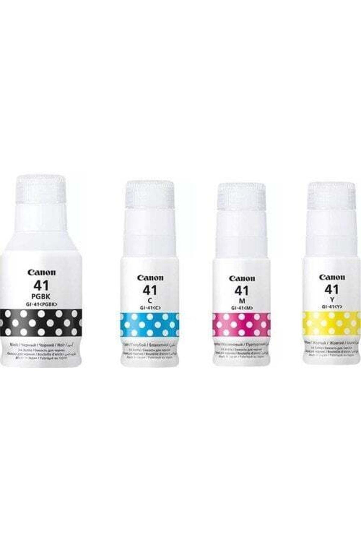 Canon Gı-41 G1430 G2470 G3470 G4470 Orijinal 1 Set 4 Renk Mürekkep ...