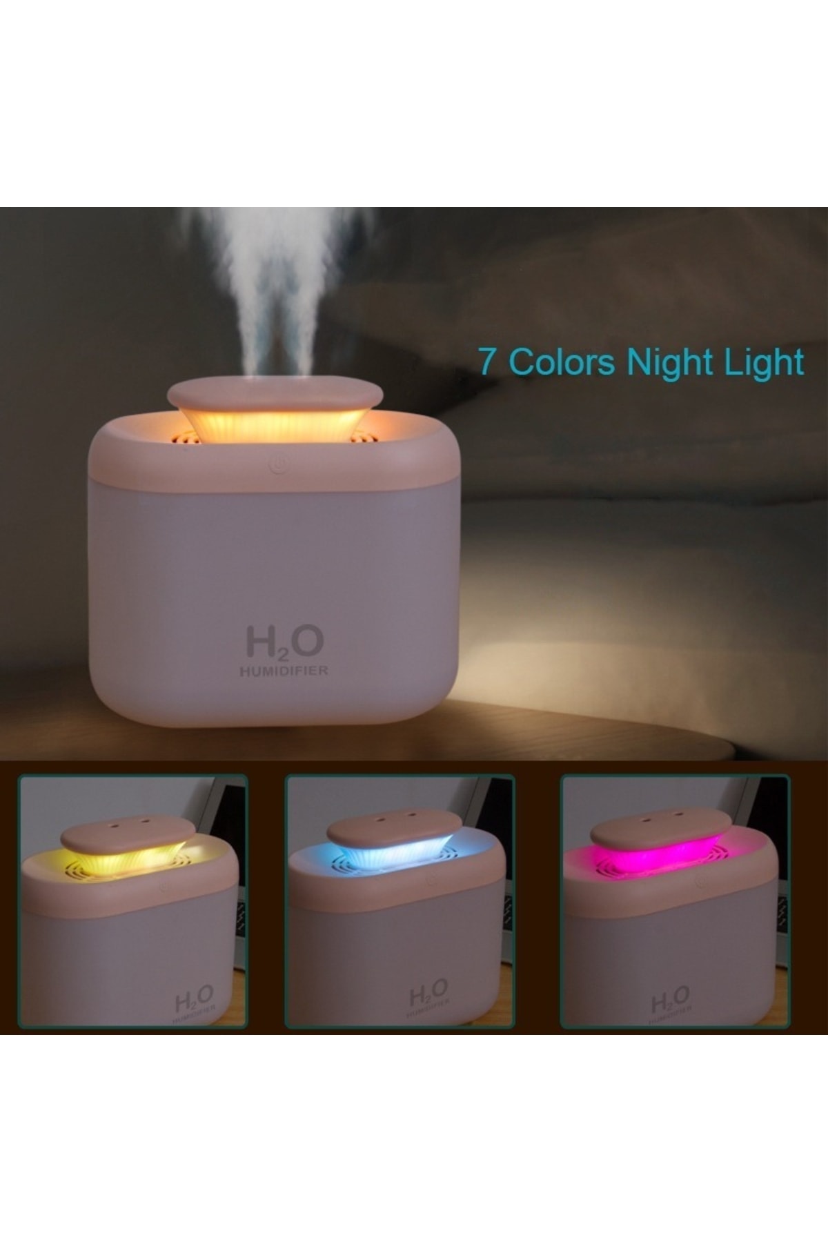 Jetcom H20 Humidifier 3300 Ml Ulrasonik Hava Nemlendirici Buhar ...