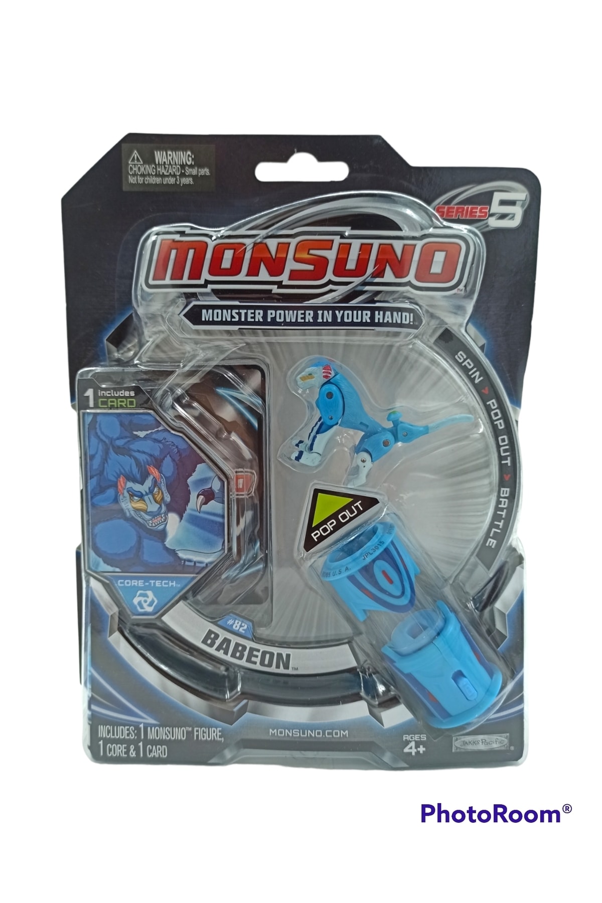 PopŞeker Monsuno Babeon 1 Tube 1 Card 1 Figure Licensed Monsuno Toys ...