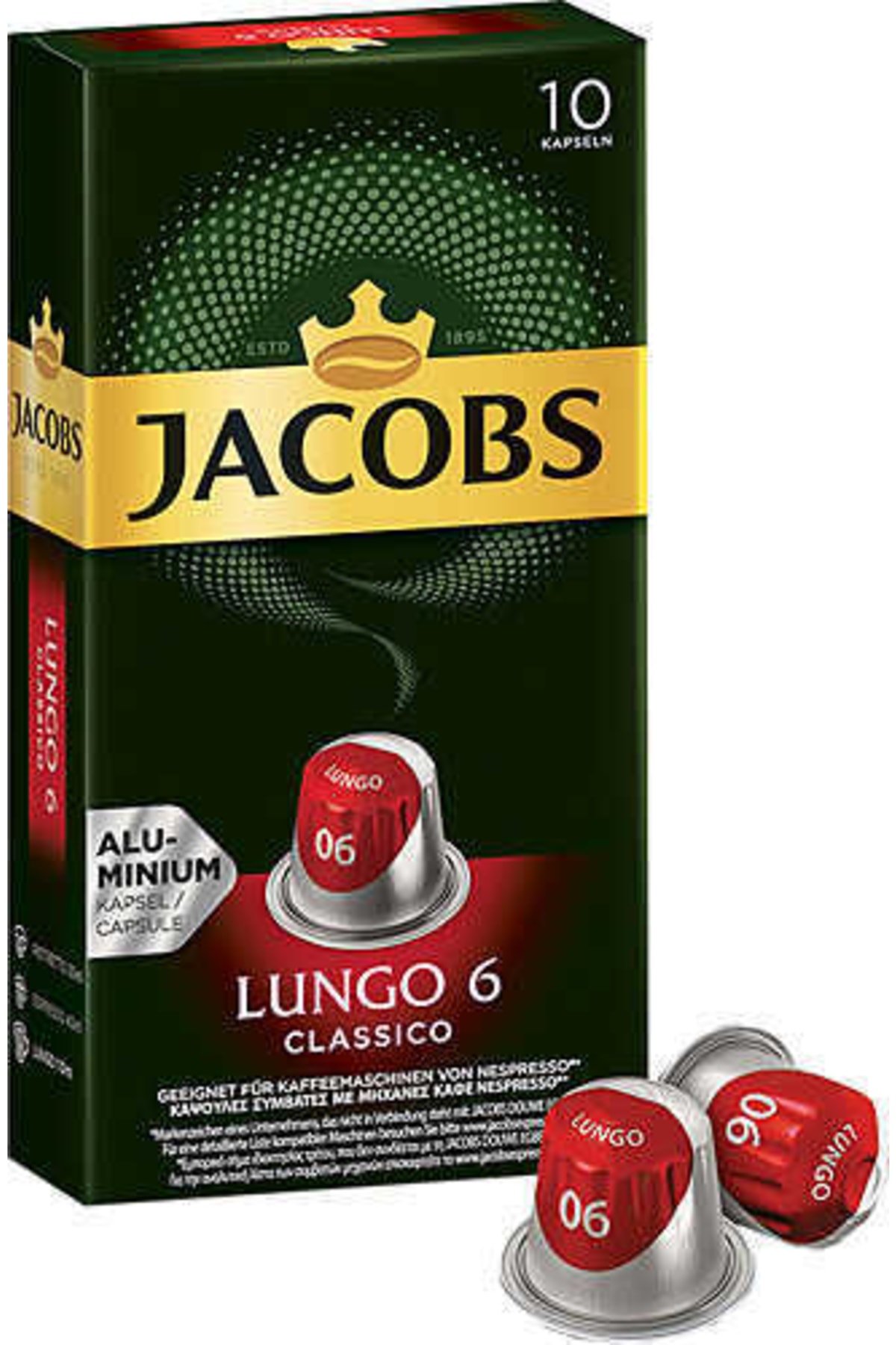 Jacobs Kapsül Kahve Lungo 6 Classic 10lu - Fiyatı, Yorumları
