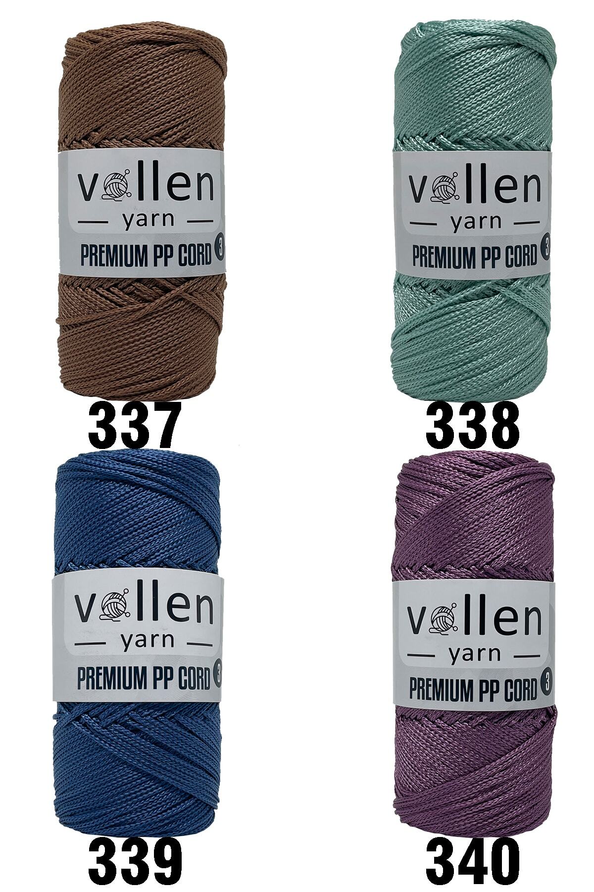 vollen yarn 600m Polyester Makrome Ipi, Supla Ipi, Çanta Ipi, Bileklik ...
