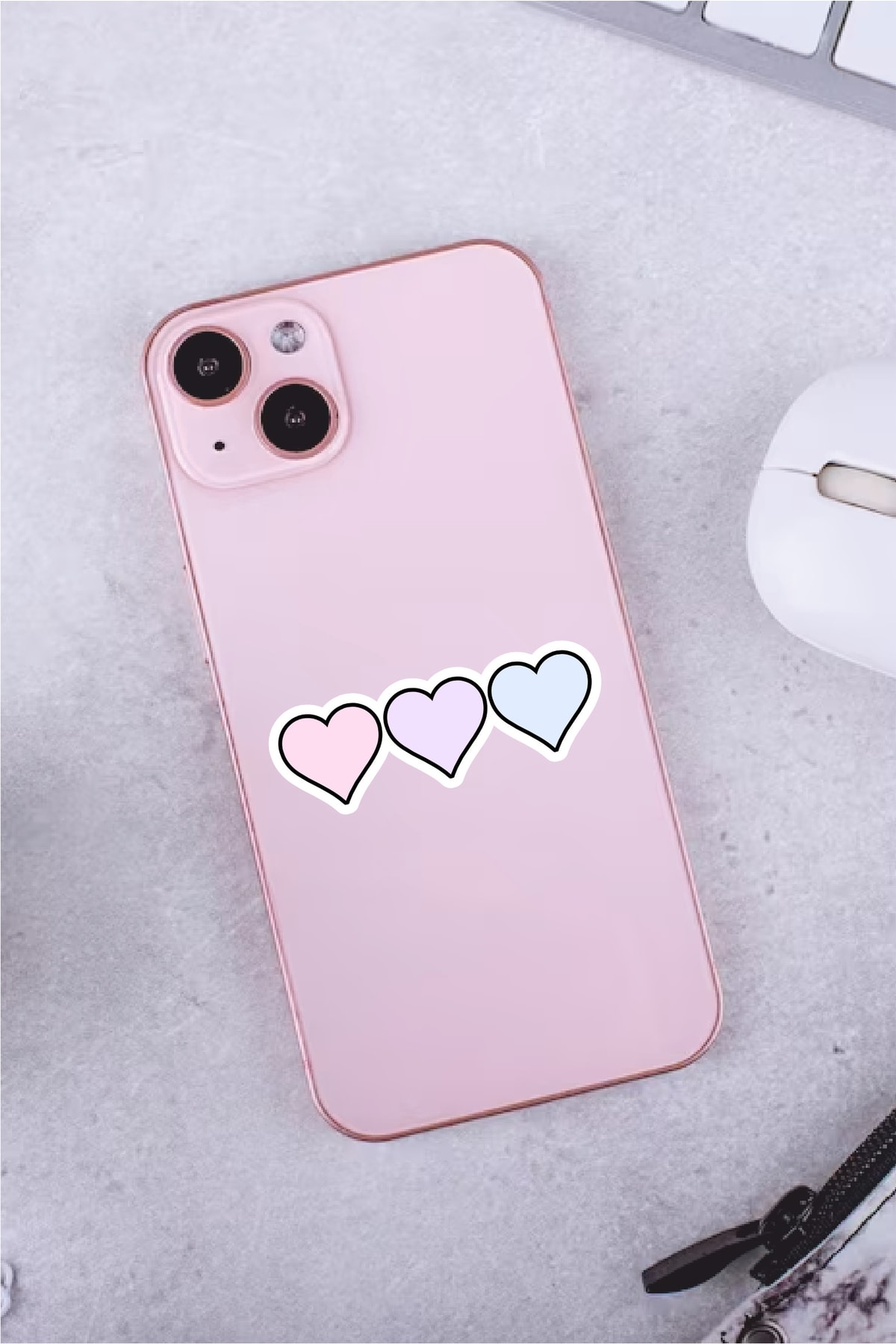 esticker Pink Dekoratif Laptop Notebook Tablet Telefon Sticker Set 04 ...