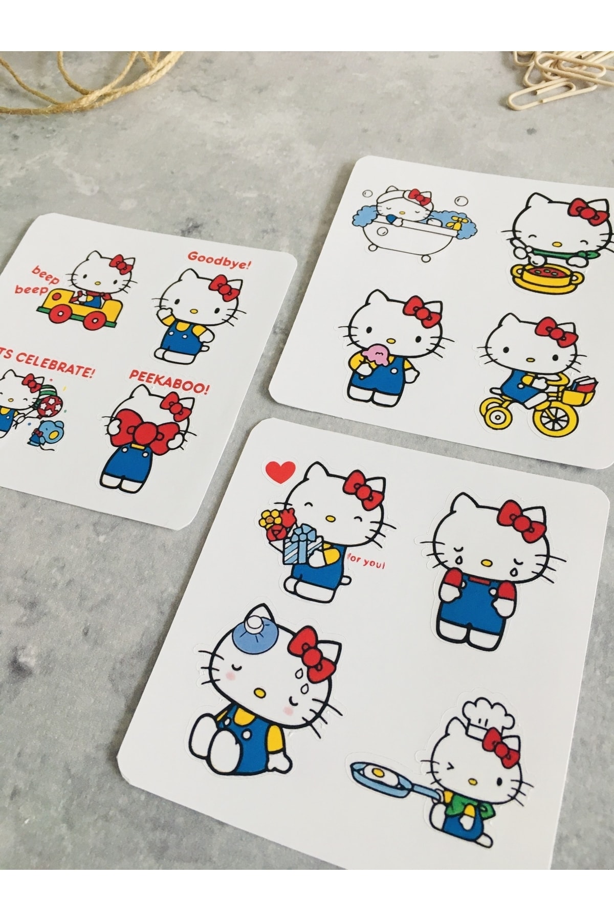 note zog Hello Kitty Sticker - 2 Fiyatı, Yorumları - Trendyol