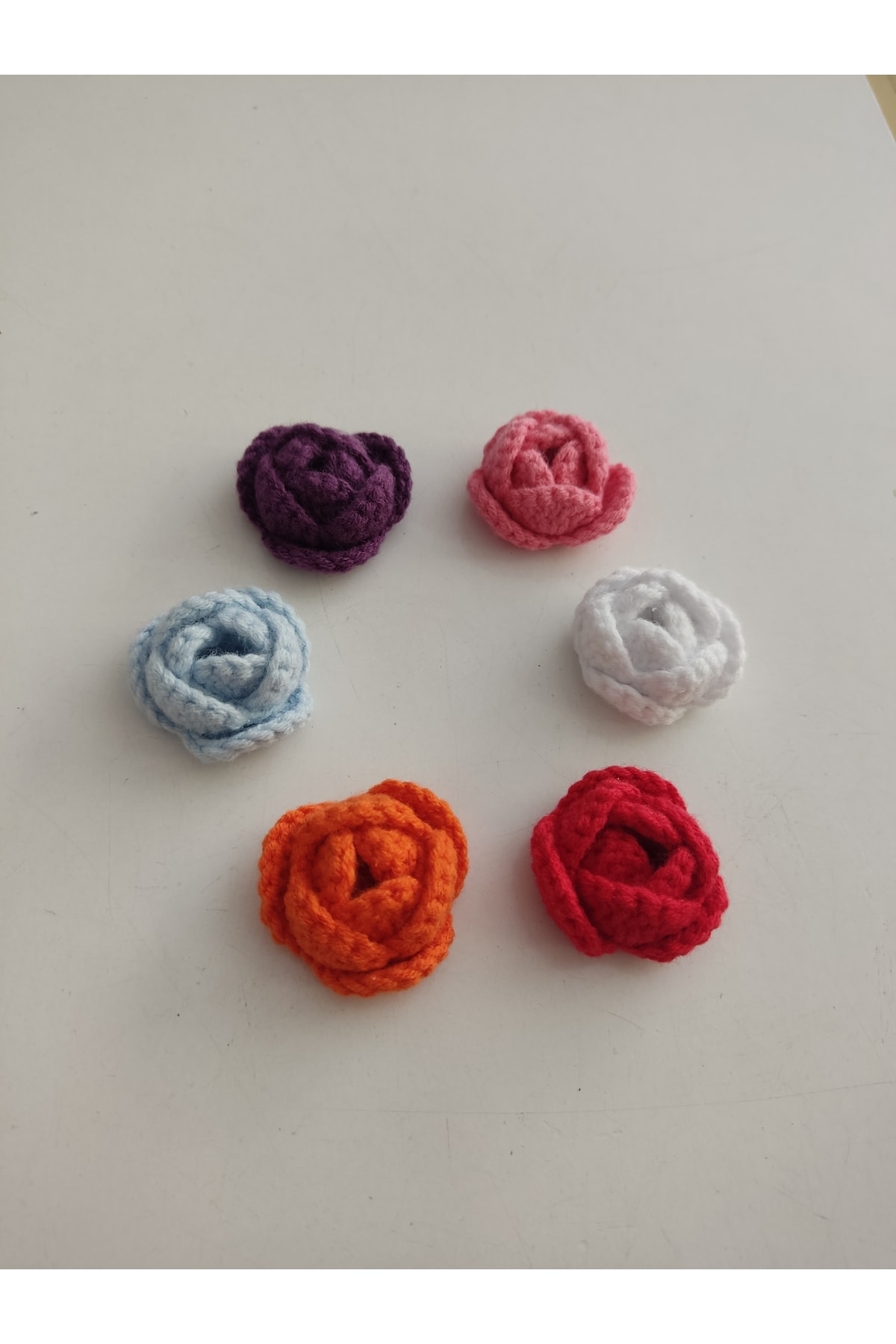 Engin TT Süsleme Toka Kıyafet Örgü Çiçek Gül (6 ADET) Fiyatı, Yorumları ...