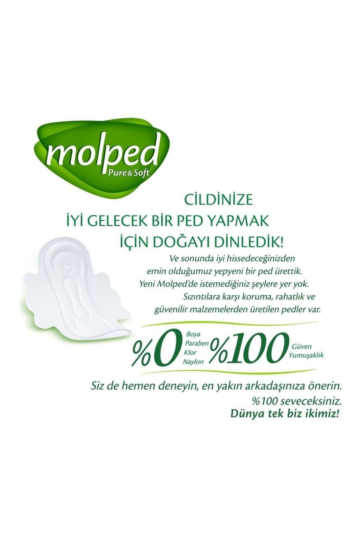 Molped Hijyenik Ped Pure & Soft Gece+uzun+normal 6 Paket Fiyatı ...