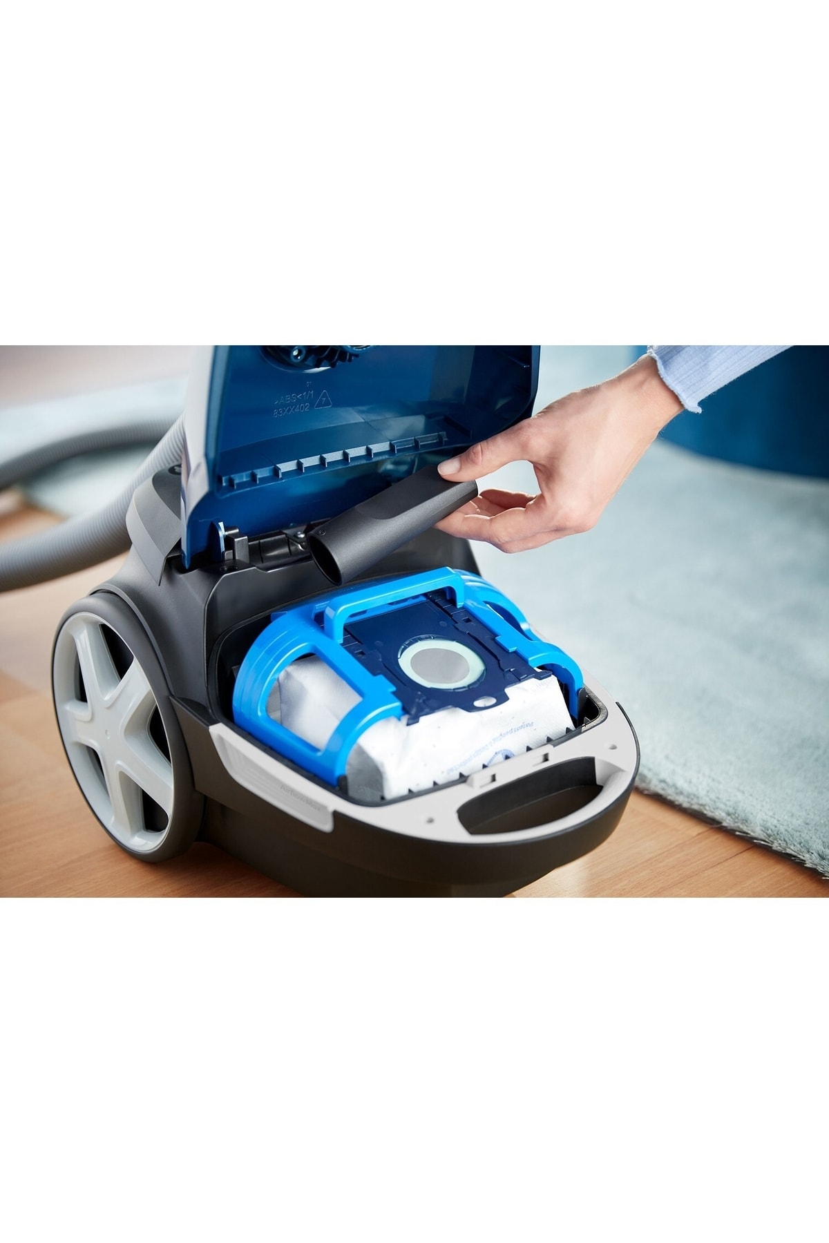 Philips Toz Torbalı Süpürge, Alerji Dostu, 9 M Kablo, Triactive Başlık ...