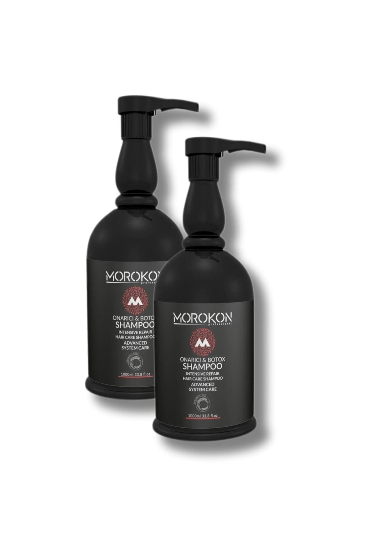 MOROKON Onarıcı & Botox Şampuan / 1000 ml - 2 Adet - Fiyatı, Yorumları