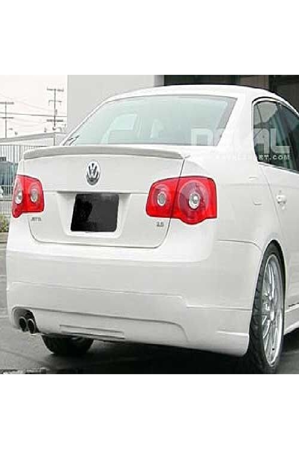 X POWER TUNİNG Vw Jetta 2005-2010 Uyumlu Plastik Boyasız Spoyler ...
