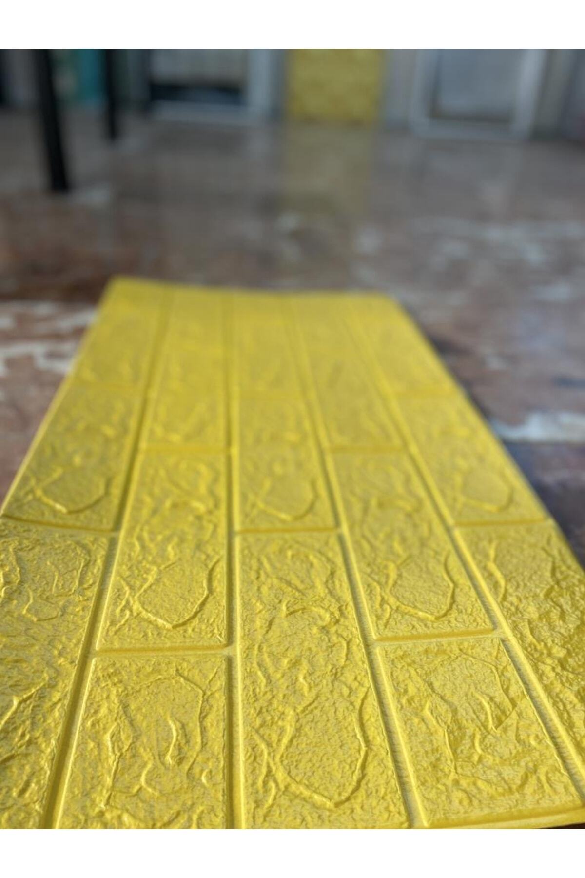 Renkli Duvarlar Kendinden Yapışkanlı 3d Duvar Kağıdı Paneli 70x77 Cm ...