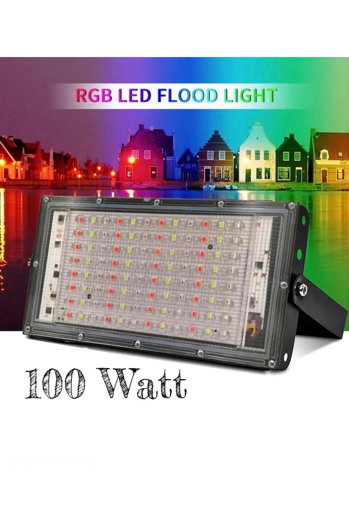 G-LED 100 Watt Rgb Led Projektör Ip65 Korumalı+Kumandalı Fiyatı ...