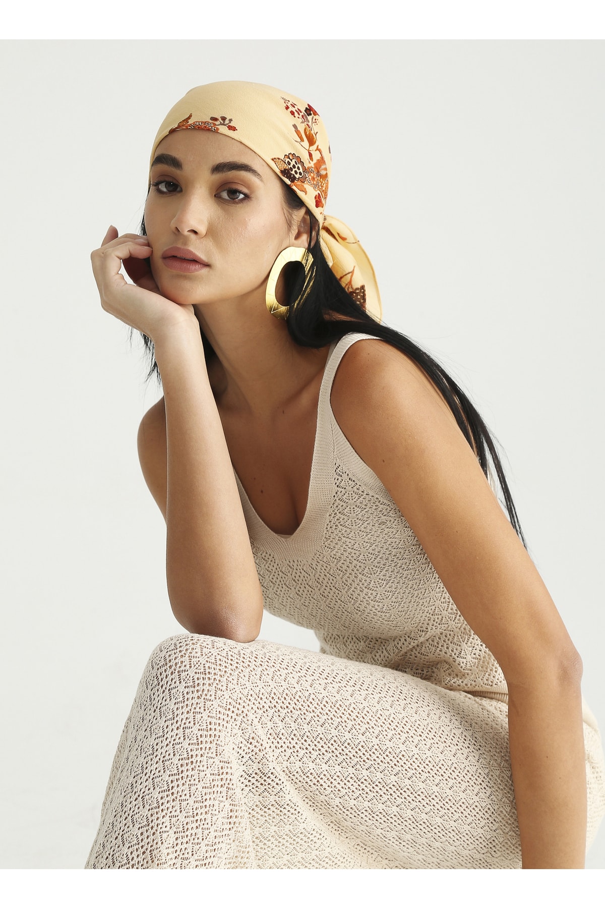 Fabrika V Yaka Ajurlu Bej Kadın Bluz Saney Fiyatı, Yorumları - Trendyol