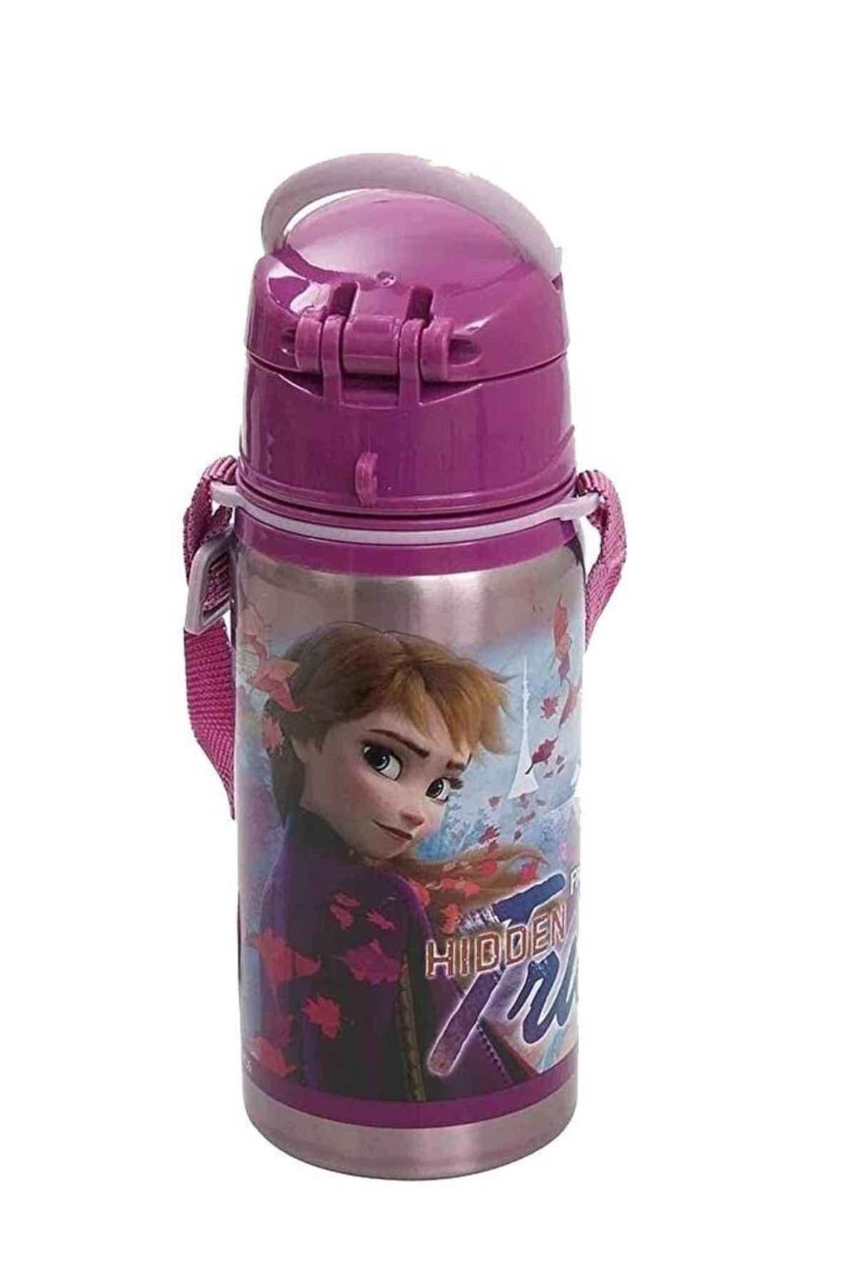 Frozen Kız Çocuk Çelik Matara 500ml 1 Adet Elsa Çelik Suluk 1 Adet ...