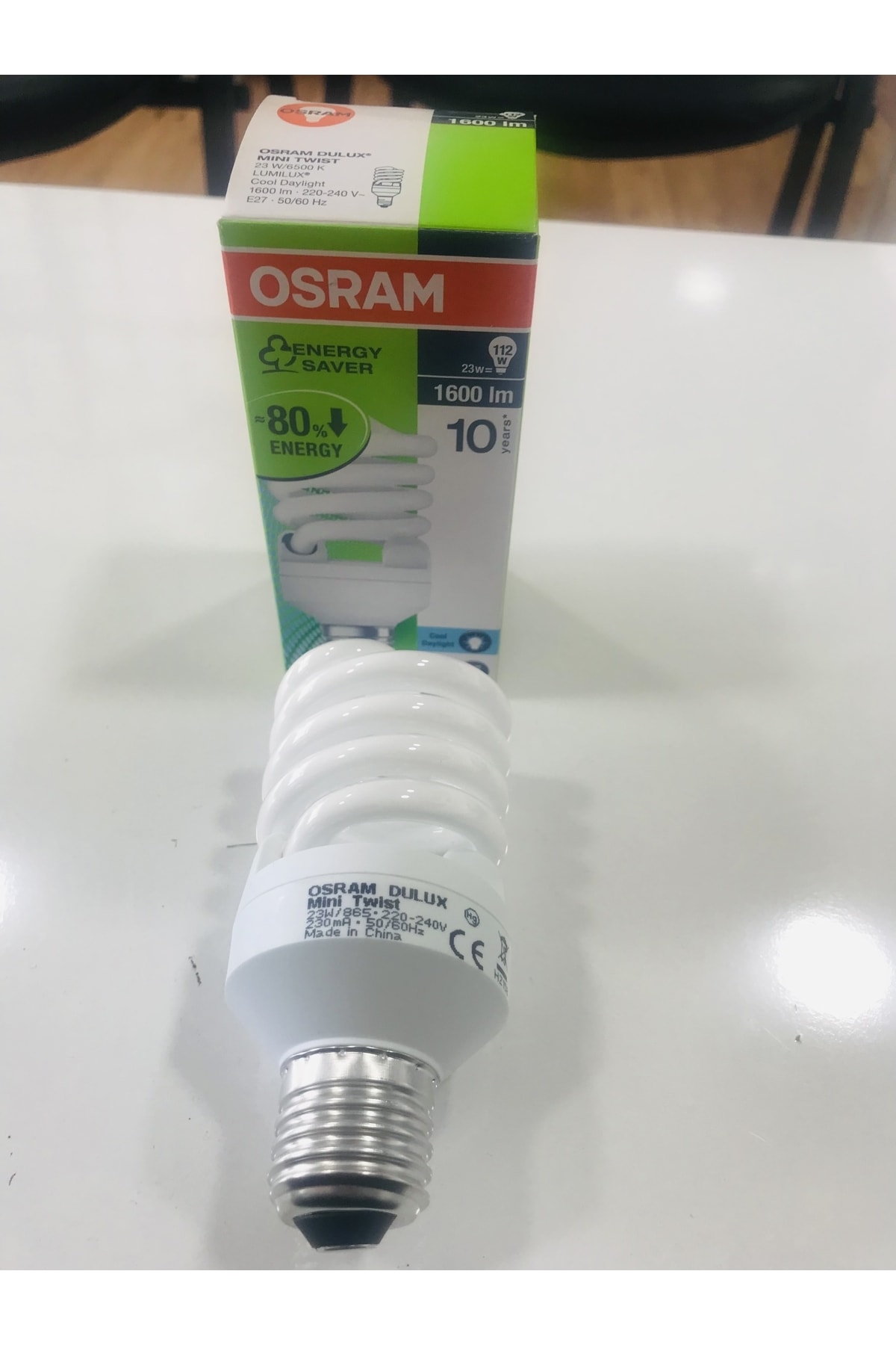 Philips Osram 23w Tasaruflu Ampül Beyaz Isık 10 Lu Paket - Fiyatı ...