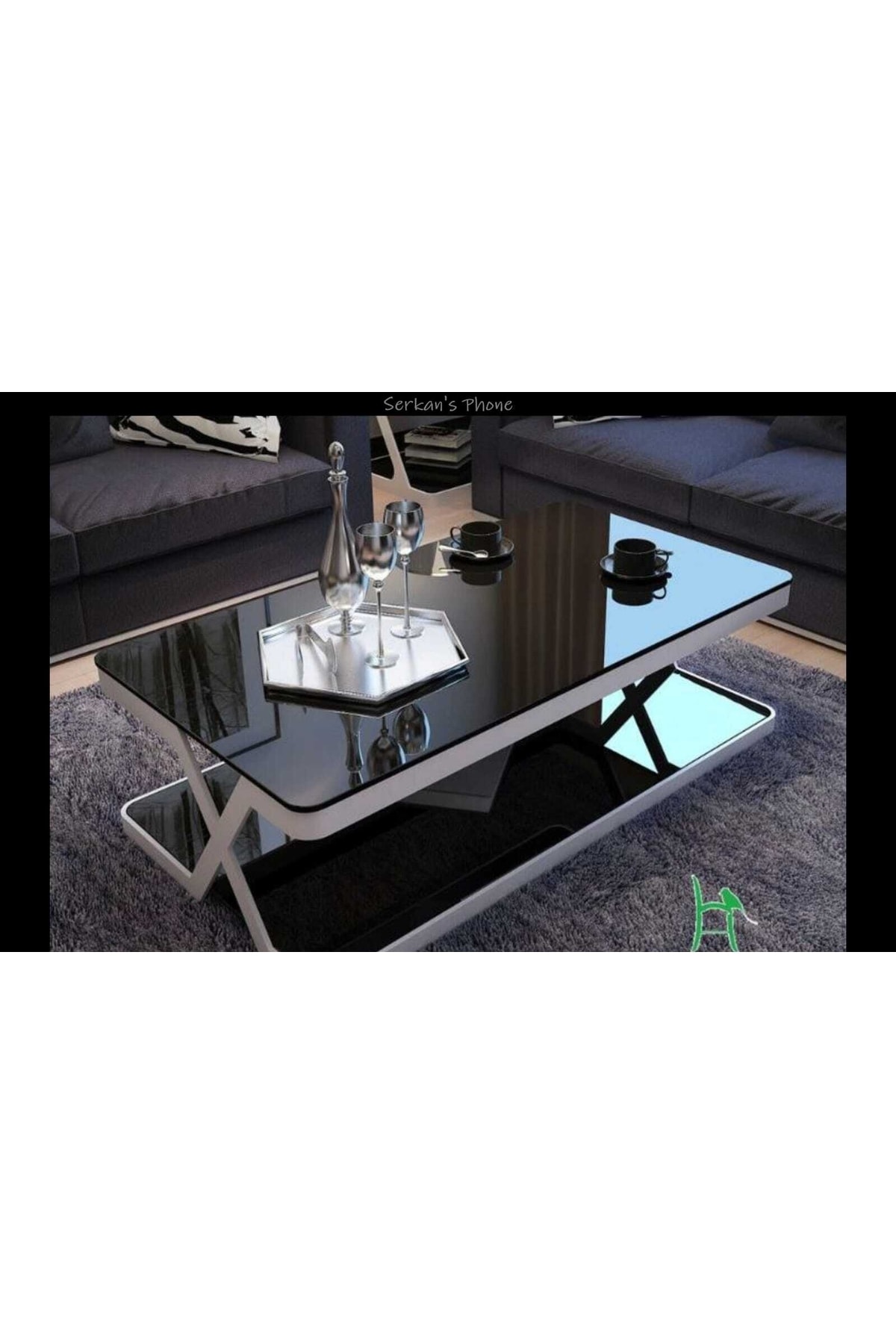 KUZEYMETAL Siyah Cam Salon Sehpa Fiyatı, Yorumları - Trendyol