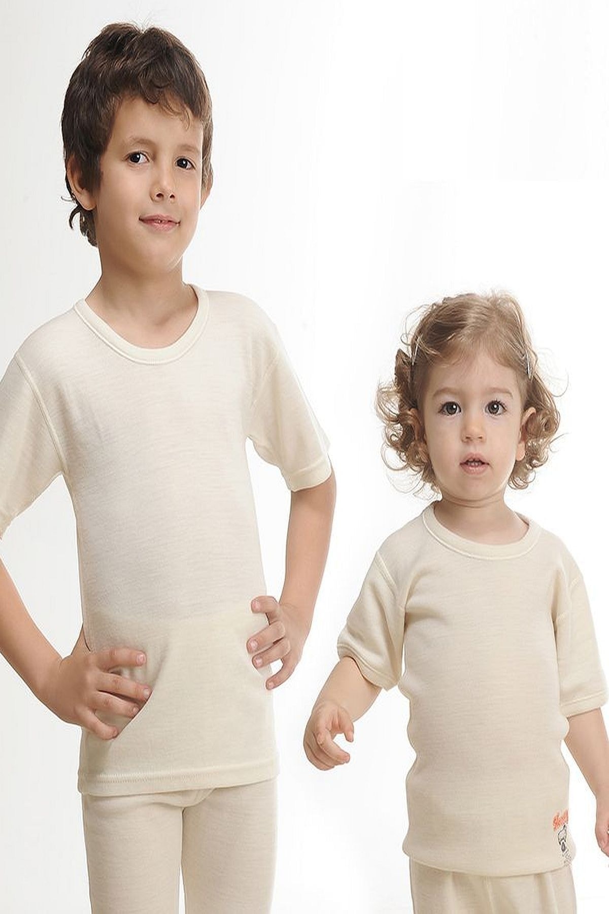 Hasyün 500 Çocuk Kısa Kol Yün Termal Fanila-krem Fiyatı, Yorumları ...