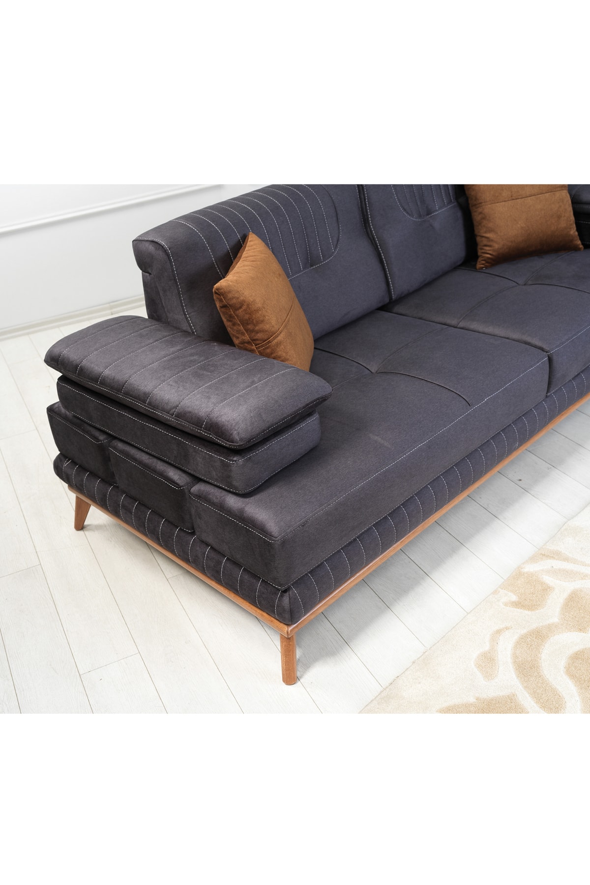 İZMİR ALİNDA MOBİLYA (ücretsiz Teslimat Ve Kurulum) Aspendos 3+3+1 ...