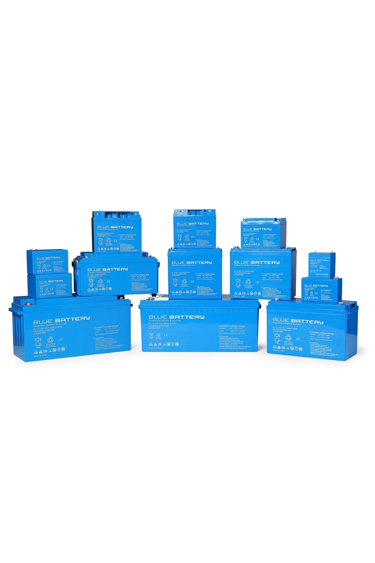 Blue Battery 12 Volt 4.5 Amper Bakımsız Kuru Akü Ups Aküsü Fiyatı ...