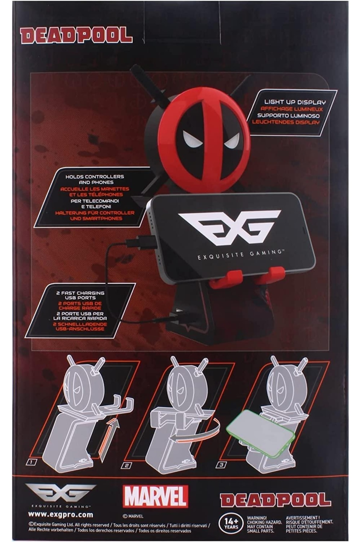 Cable Guys Marvel Deadpool Dualsense Dualshock Oyun Kolu Kablo Tutucu ...