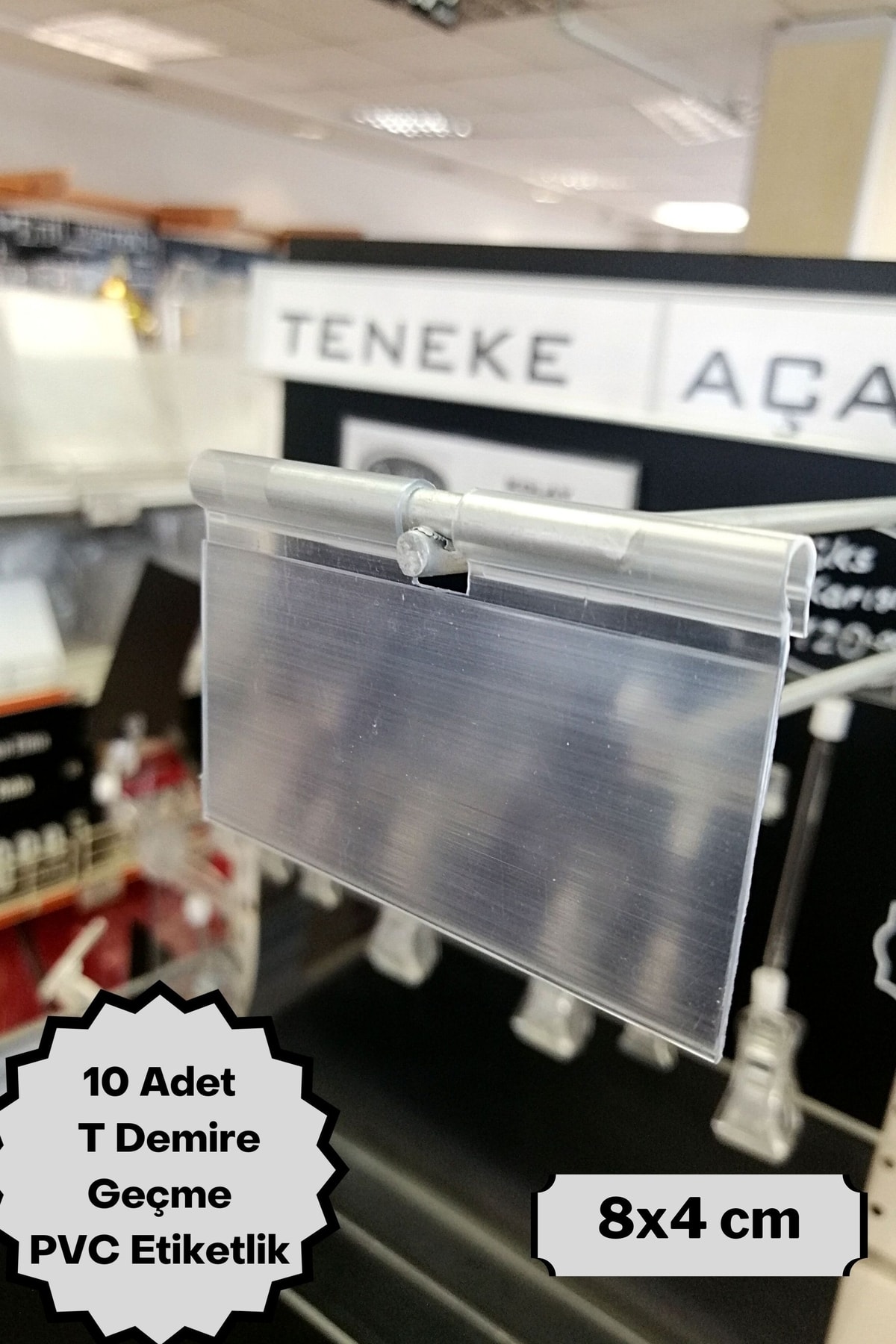 Özfiliz Mağaza Ekipmanları (10 ADET)(8X4 CM) Raf Önü Fiyat Ürün ...