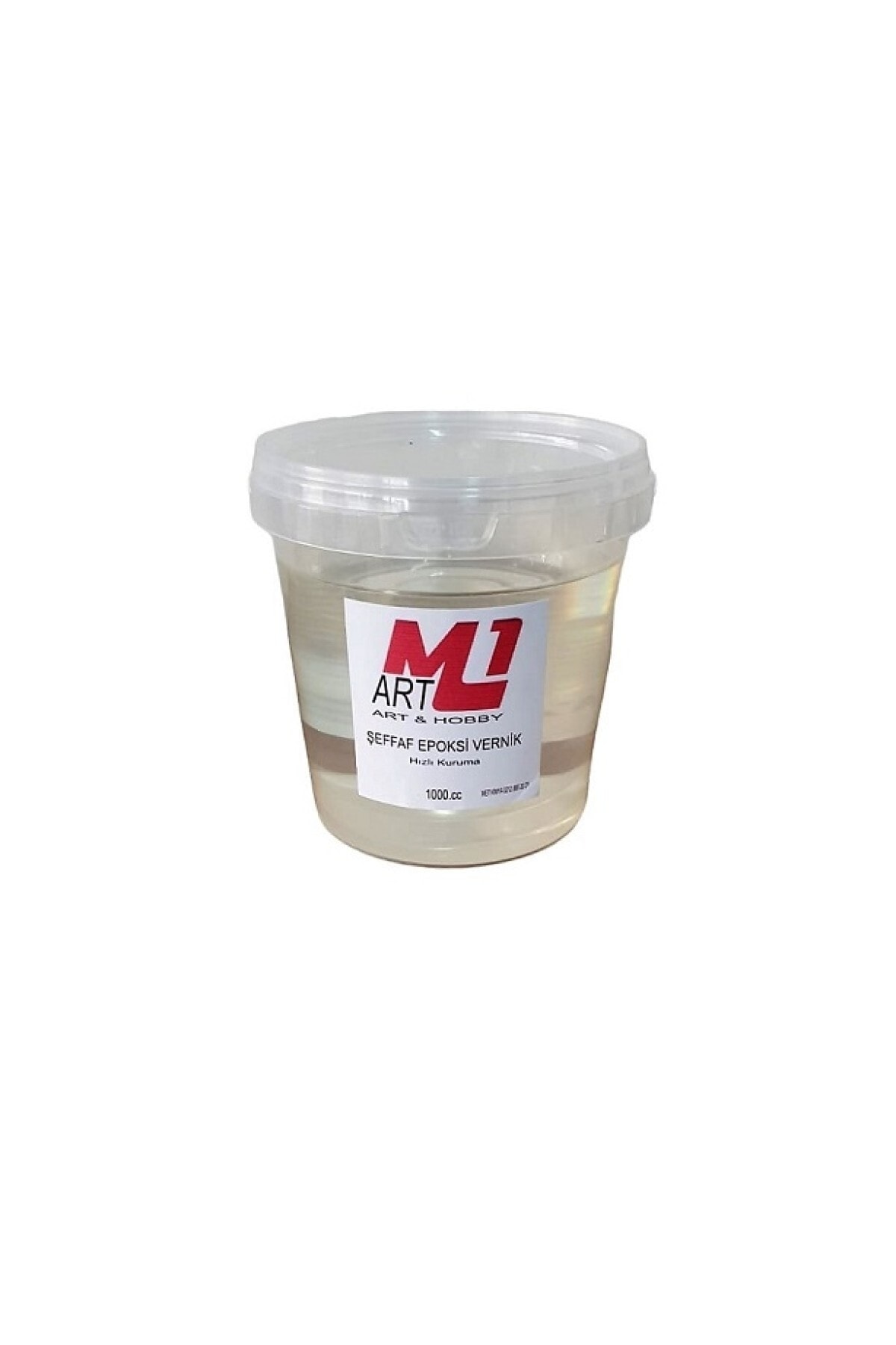 m1 art Şeffaf Epoksi Vernik 1000.mlFiyatı, Yorumları - Trendyol