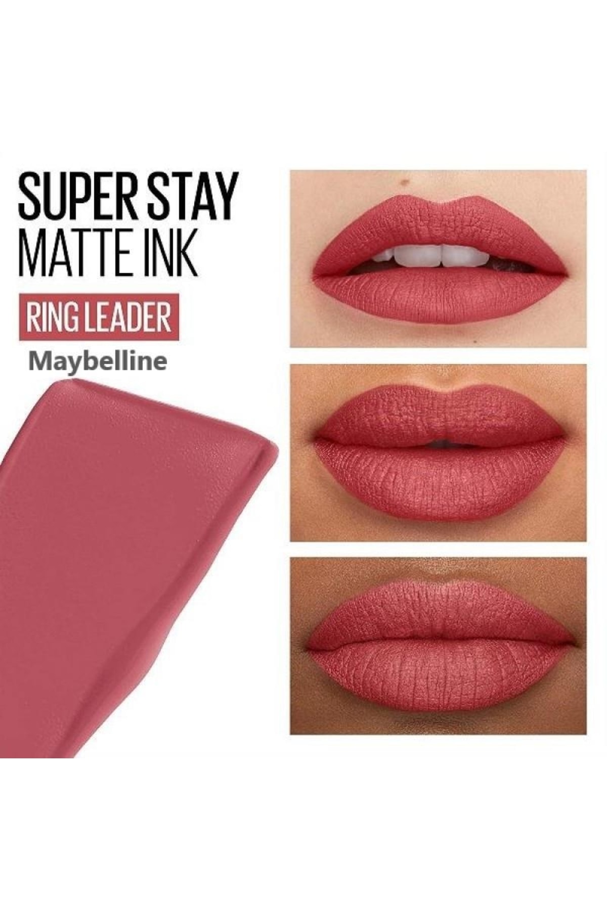 Maybelline New York Gün Boyu Kalıcı Etki Sunan Süper Mat Likit Ruj 175 ...
