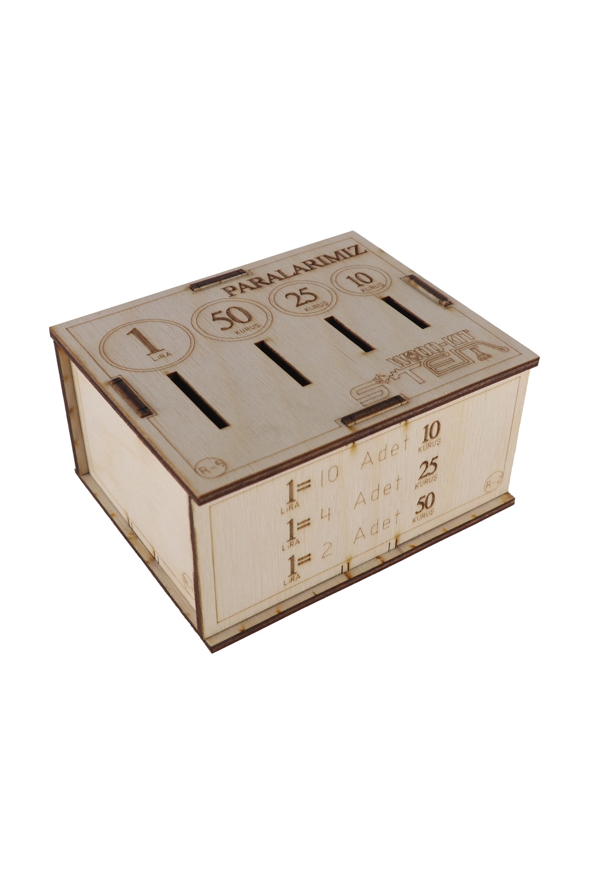 Wood Kit Wood-kit Stem Dıy Mucit Seti - Paralarımızı Tanıyalım Stem ...