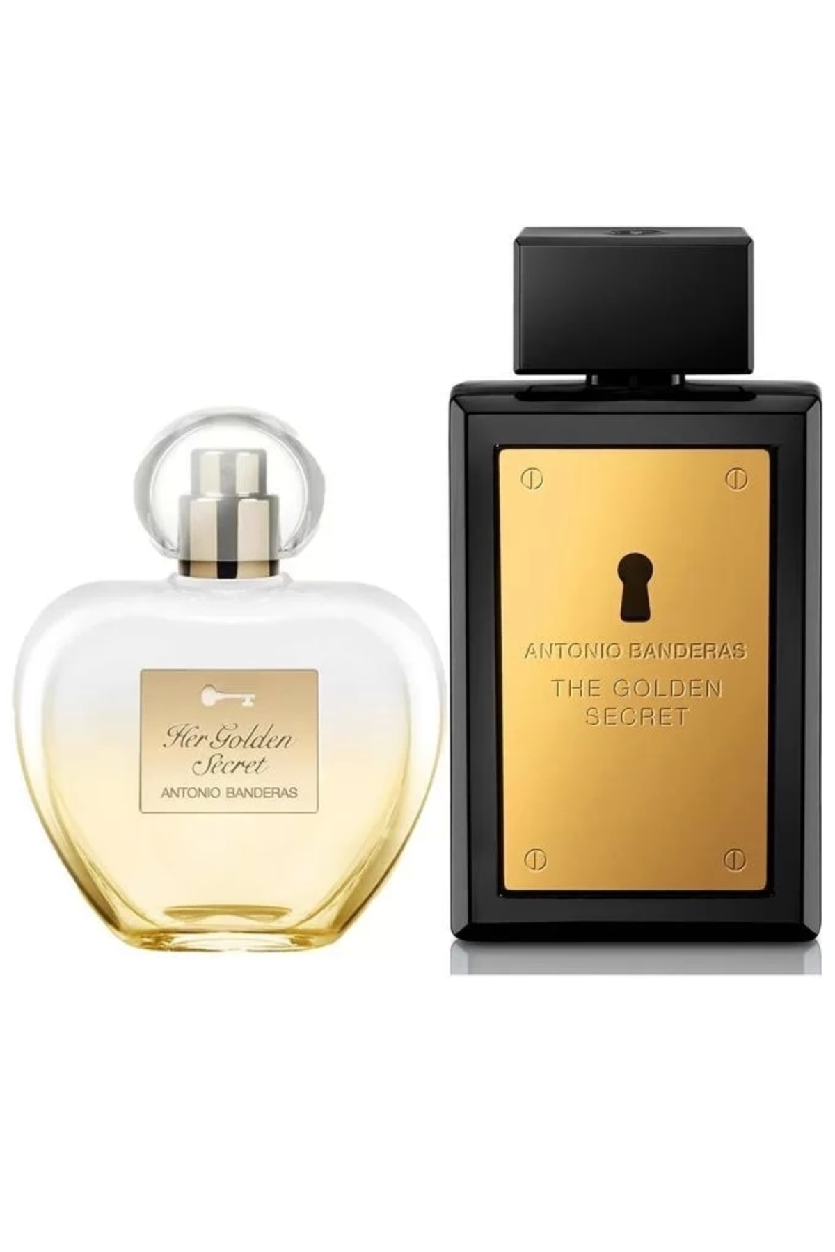 Antonio Banderas The Golden Secret Edt 100 ml + Her Golden Secret Edt ...
