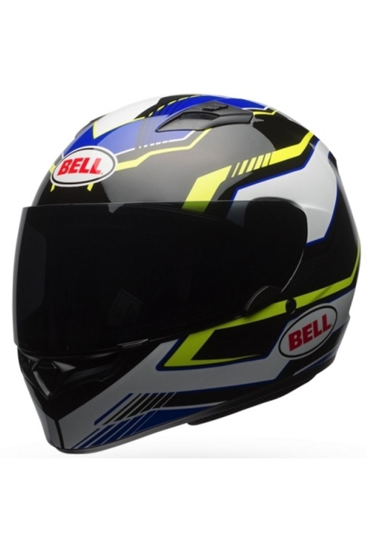 Bell Ps Qualifier Torque Blue/yellow Full Face Motosiklet Kaski Fiyatı ...