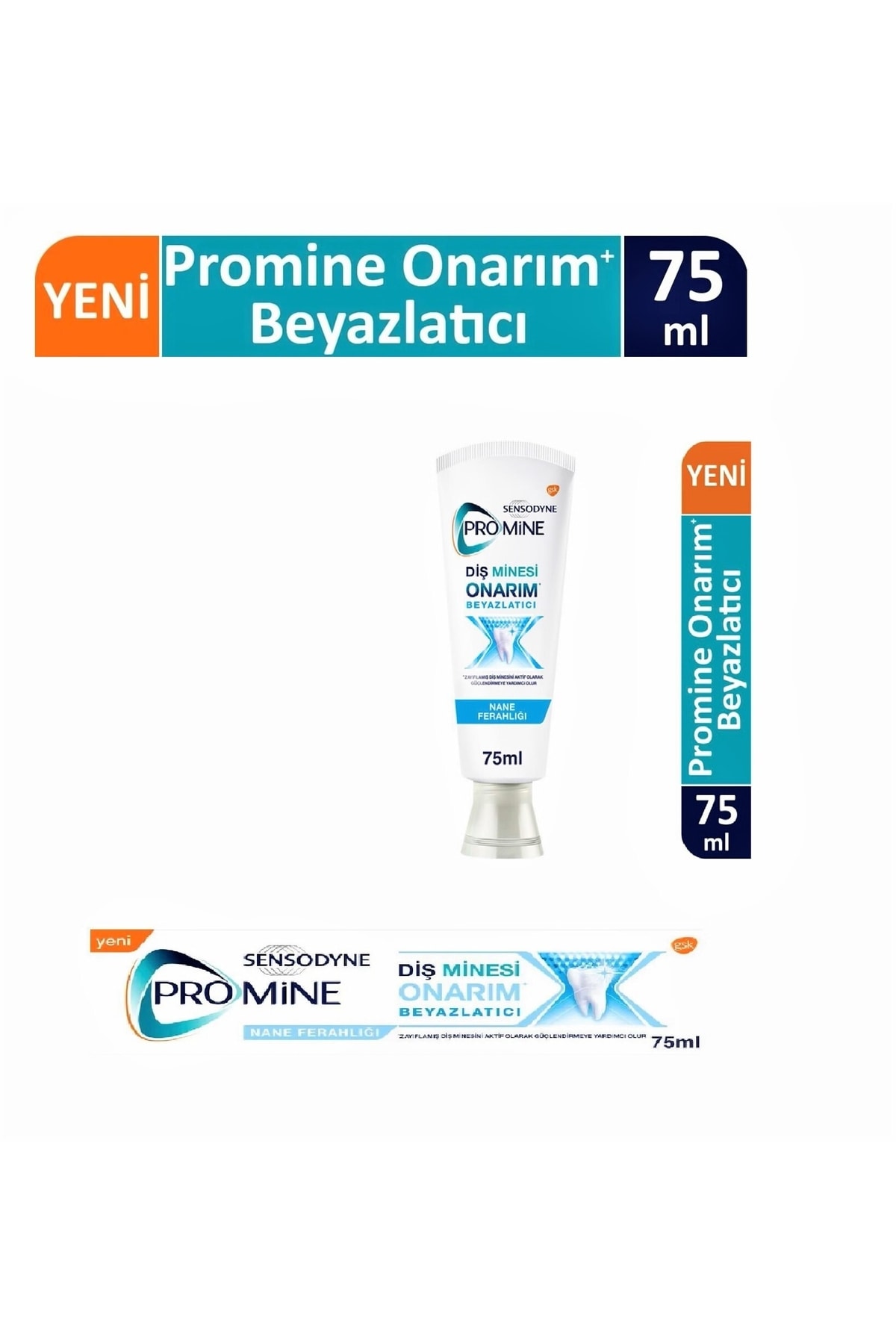 Sensodyne Diş Macunu Promine Onarım Beyazlatıcı 75 Ml Fiyatı, Yorumları - Trendyol
