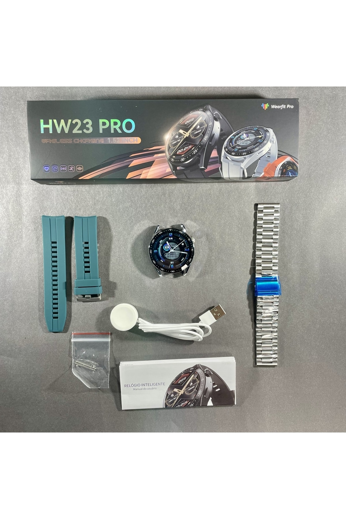 Wearfitpro Watch 8 Clasic Saat Yuvarlak Hw23 Pro 1.52 Inch Kordon Ayarlama Kiti Hediye - Fiyatı ...