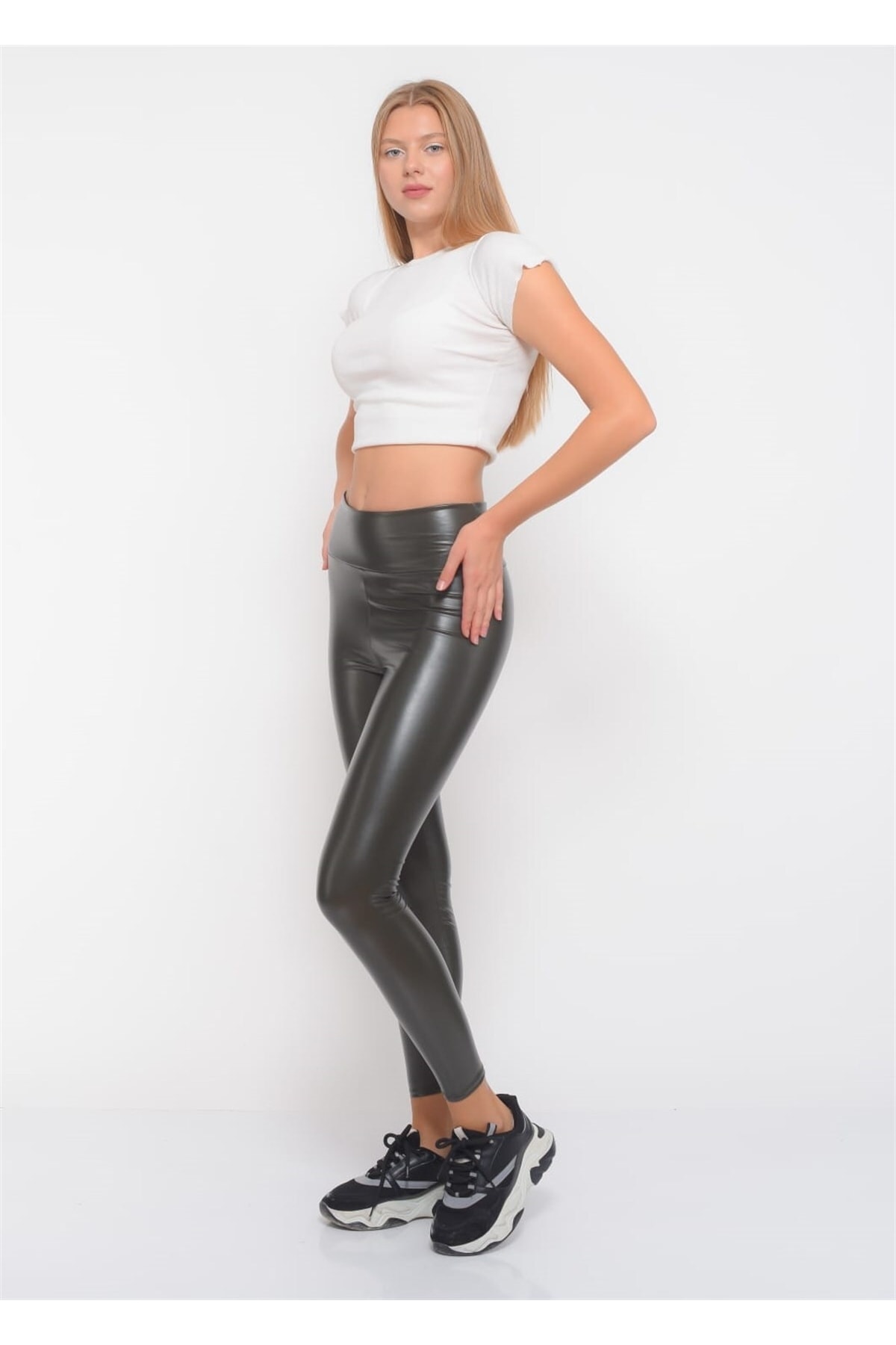 CEDY DENIM Toparlayıcı Kışlık Içi Şardonlu Ve Pamuklu Deri Tayt Fiyatı ...