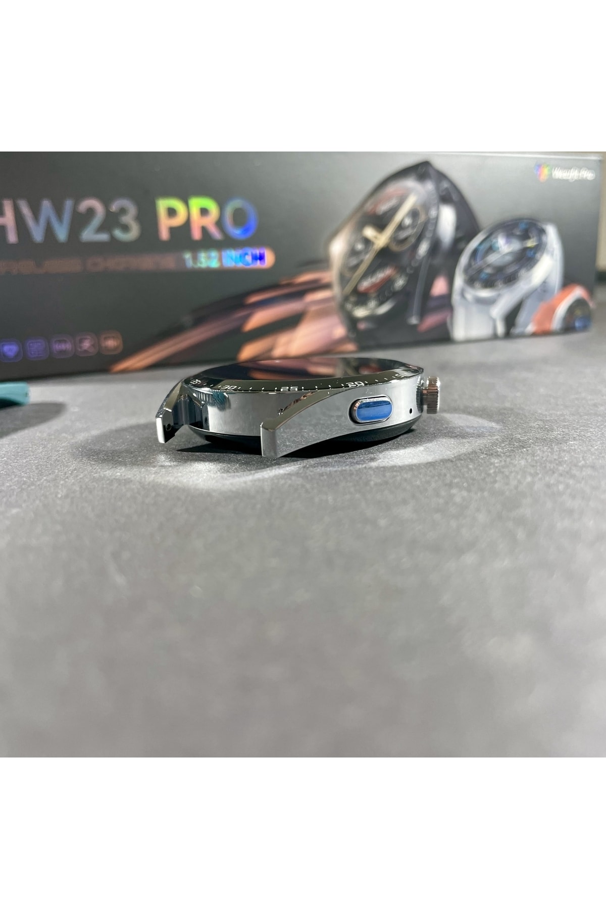 Wearfitpro Watch 8 Clasic Saat Yuvarlak Hw23 Pro 1.52 Inch Kordon Ayarlama Kiti Hediye Fiyatı ...