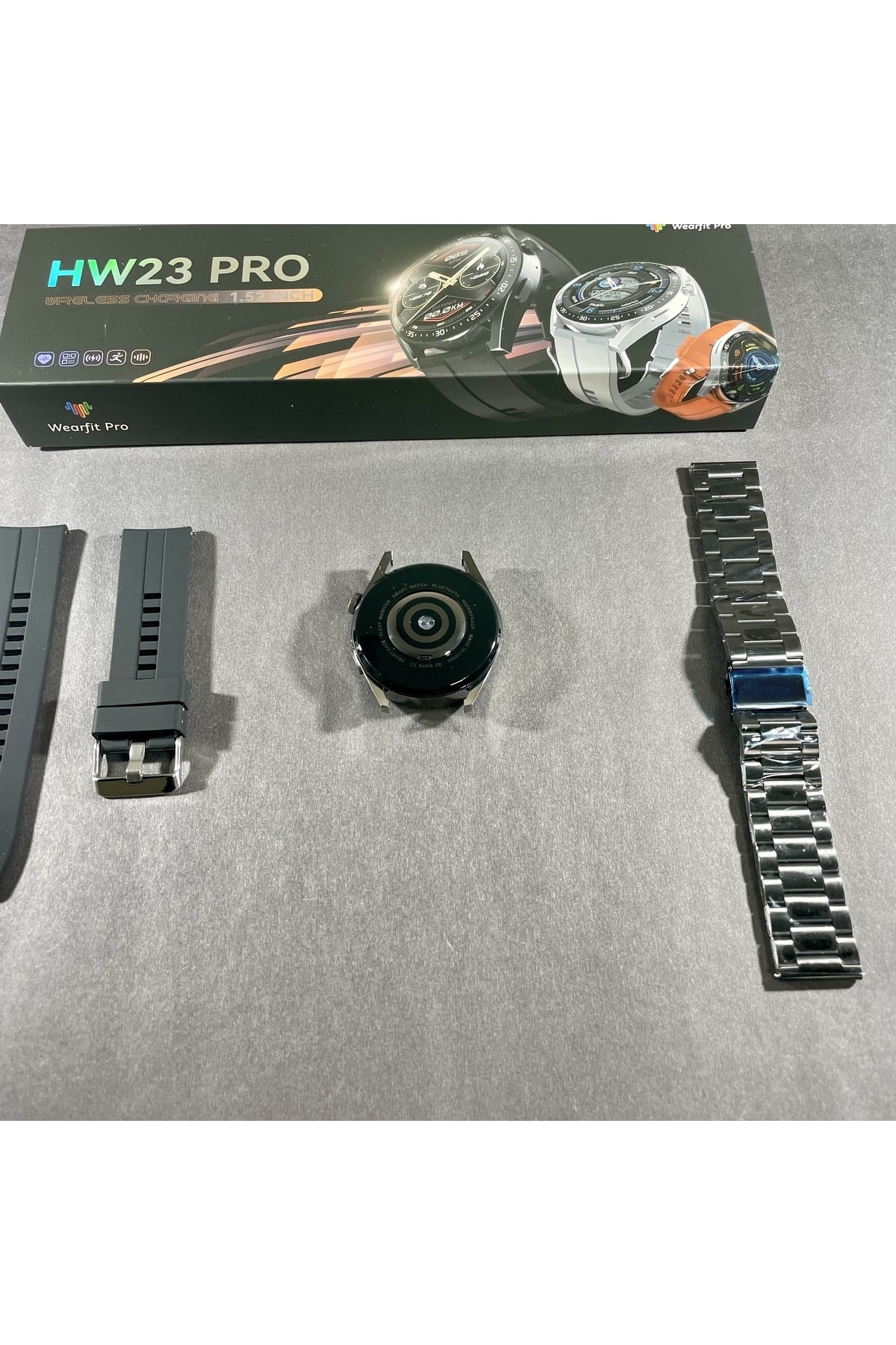 Wearfitpro Watch 8 Clasic Saat Yuvarlak Hw23 Pro 1.52 Inch Kordon Ayarlama Kiti Hediye - Fiyatı ...