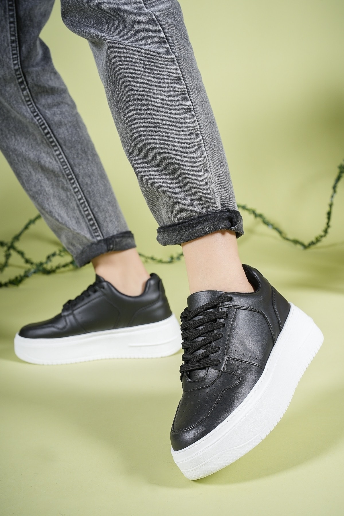 Riccon Kadın Sneaker 0012370 Siyah Beyaz Fiyatı, Yorumları - Trendyol