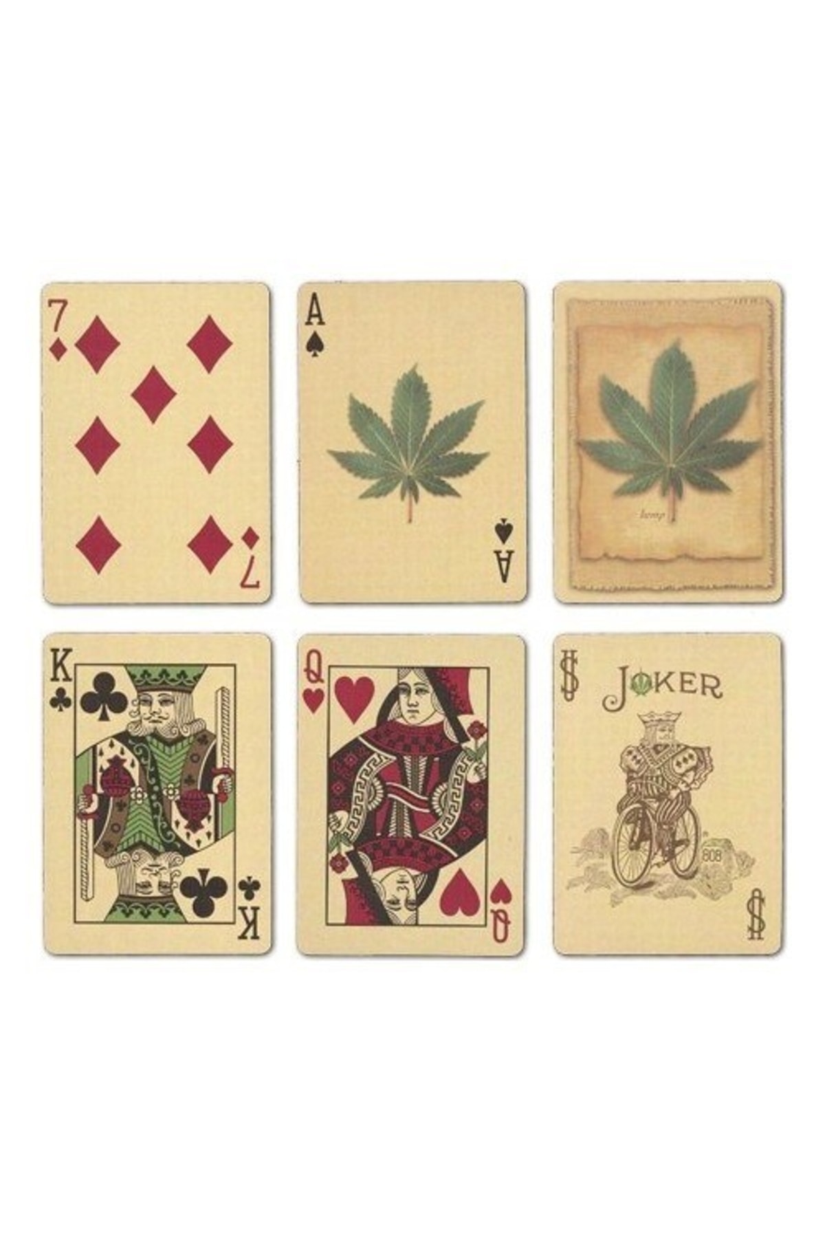 OyuncaklarÜlkesi Bicycle Hemp Deck Oyun Kağıdı Koleksiyonluk Kartı ...