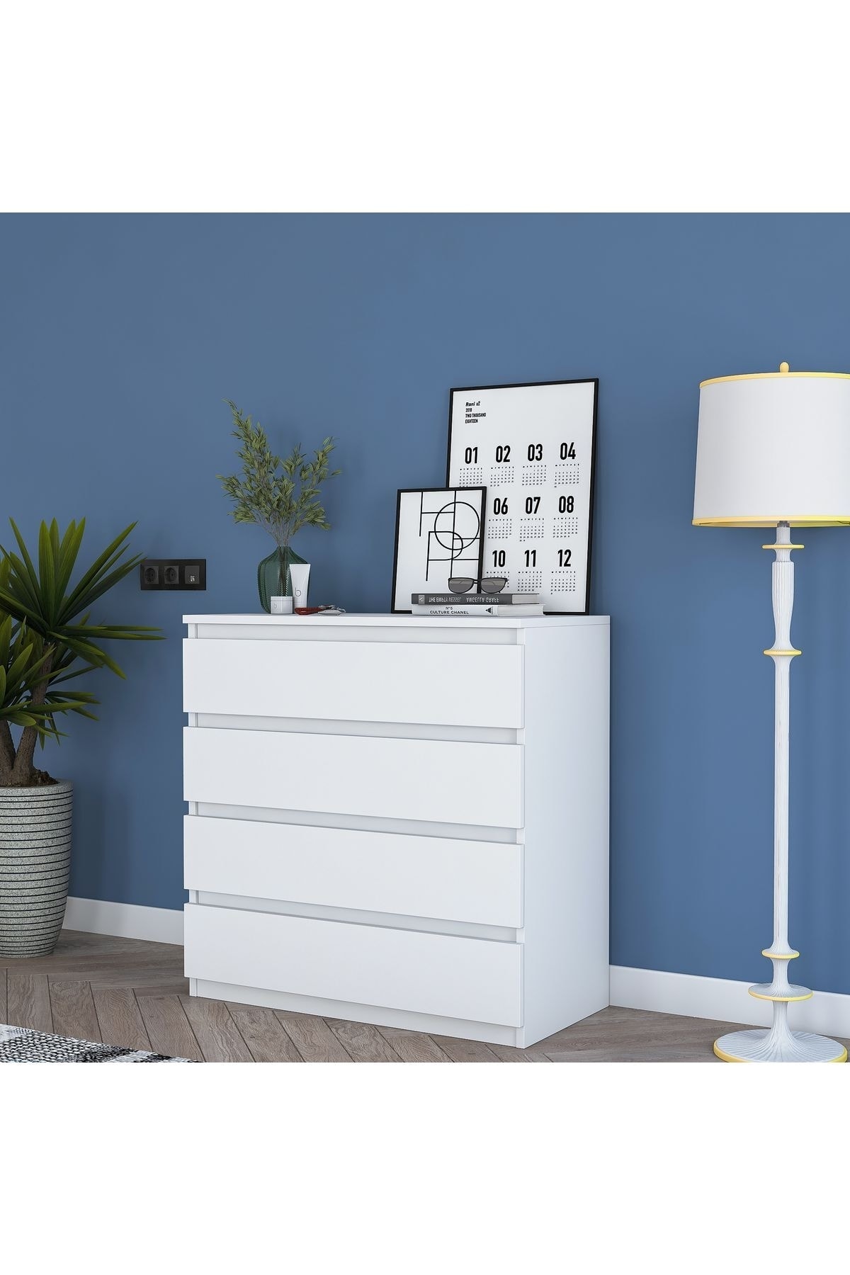 Rani Mobilya Rani Be102 Şifonyer 4 Çekmeceli Yatak Odası Bebek Odası ...