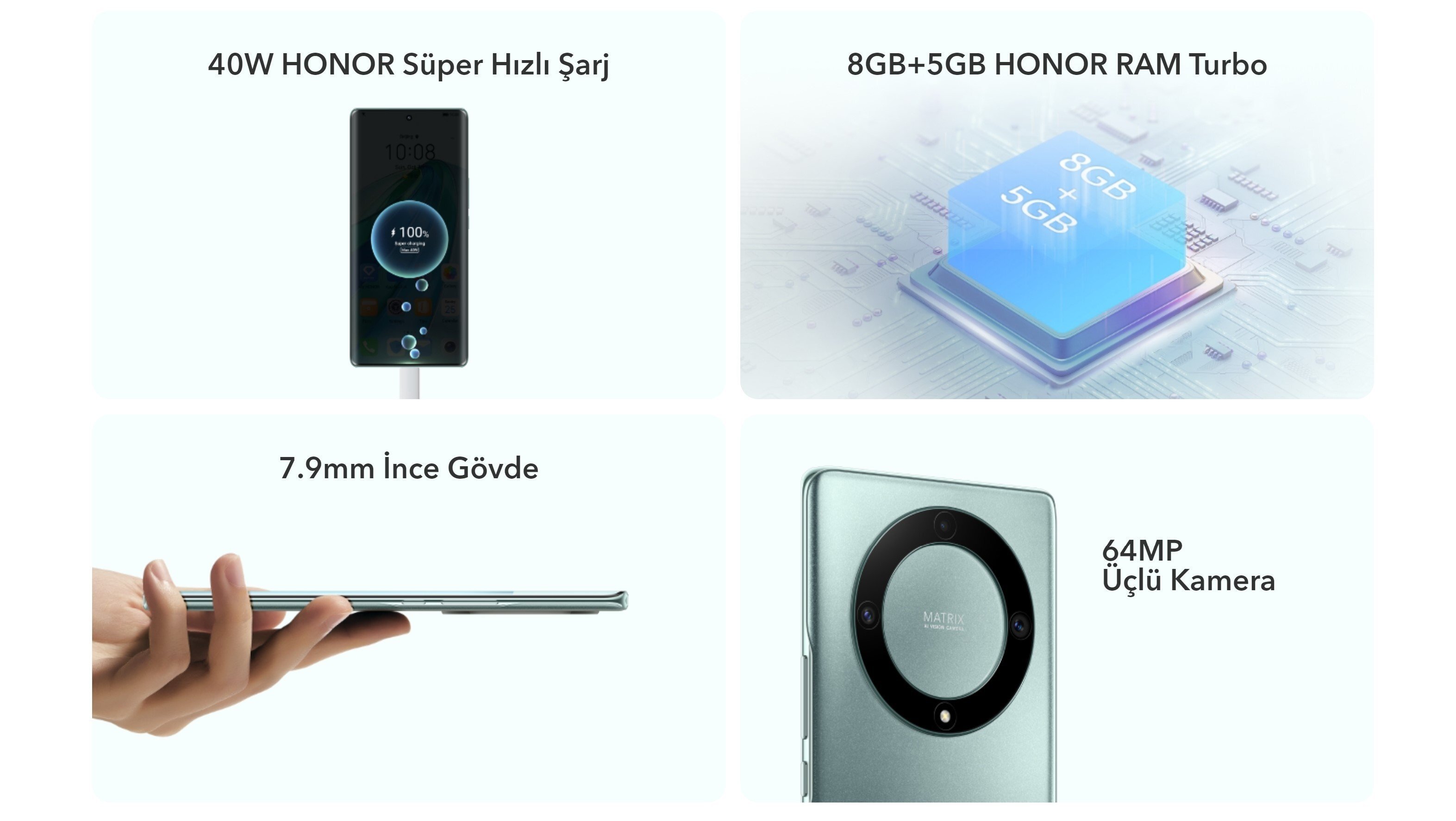 Honor X9a 128 GB 5G Yeşil Cep Telefonu (Honor Türkiye Garantili) - Fiyatı, Yorumları