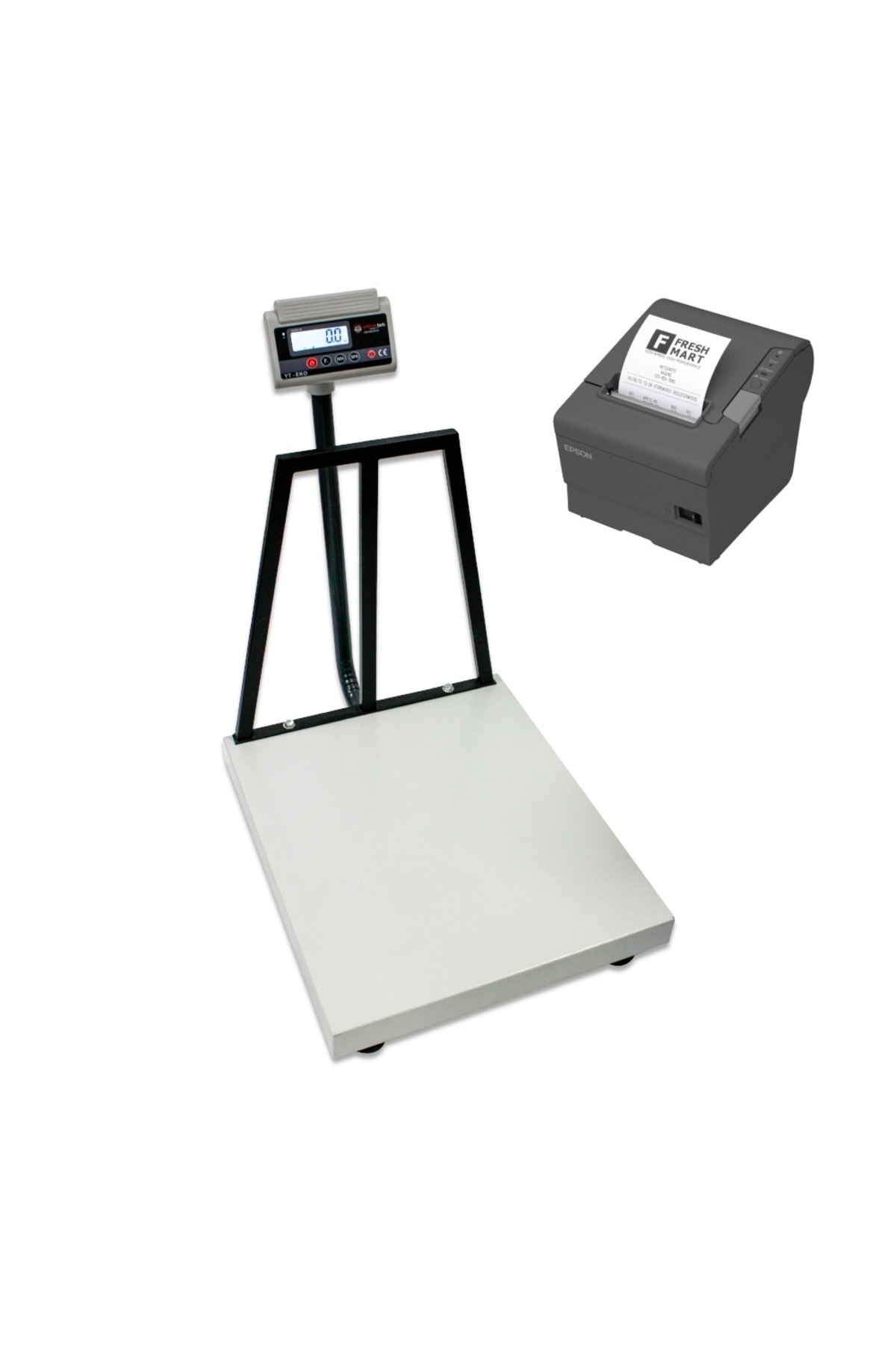 YILDIRIM TARTI Yıldırım 600 Kg 60x70 Cm Fiş Yazıcılı Baskül / Printerlı ...
