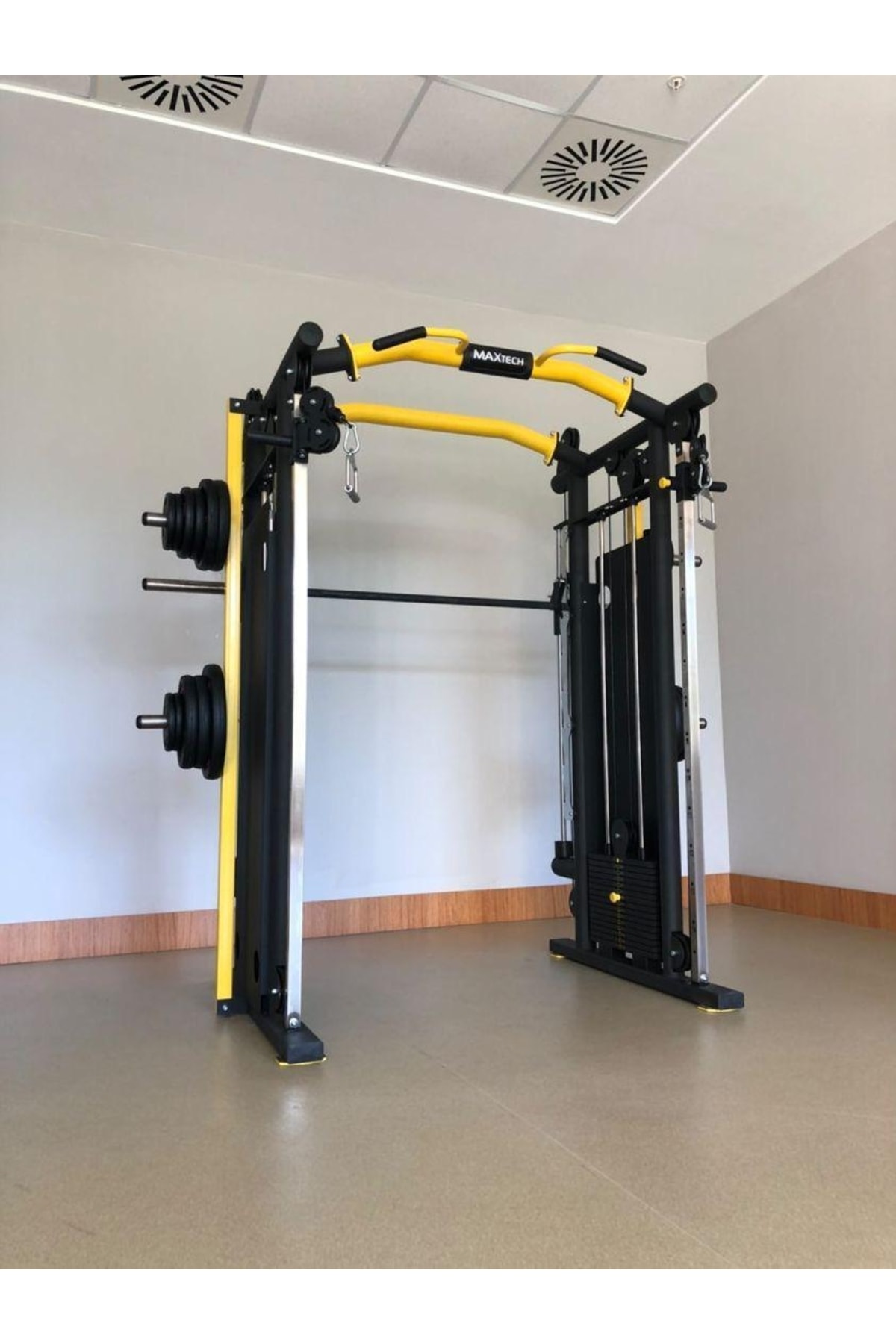 MaxTech Dual Cable Crossover & Smith Machine Combo Machine - Fiyatı ...