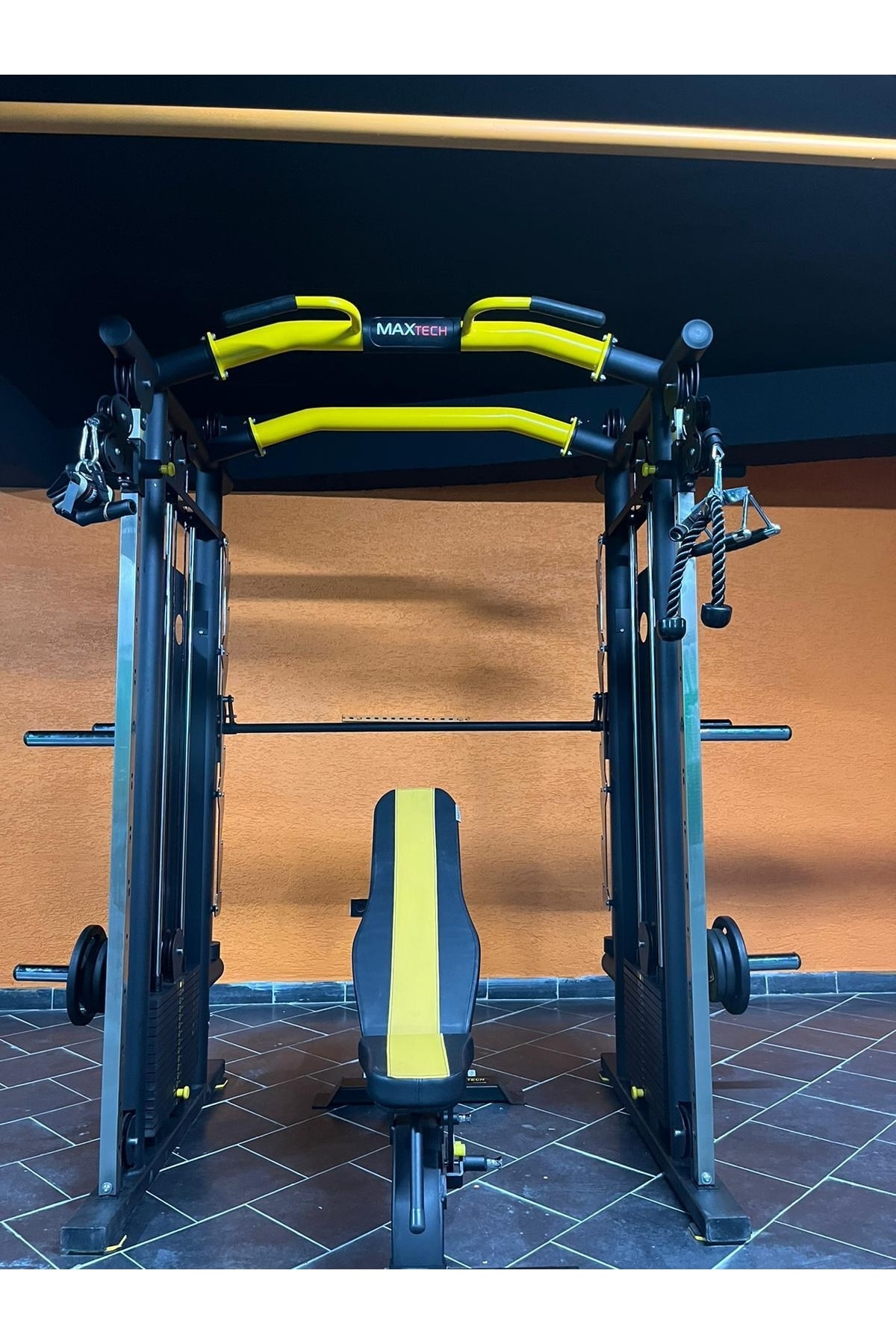 MaxTech Dual Cable Crossover & Smith Machine Combo Machine - Fiyatı ...
