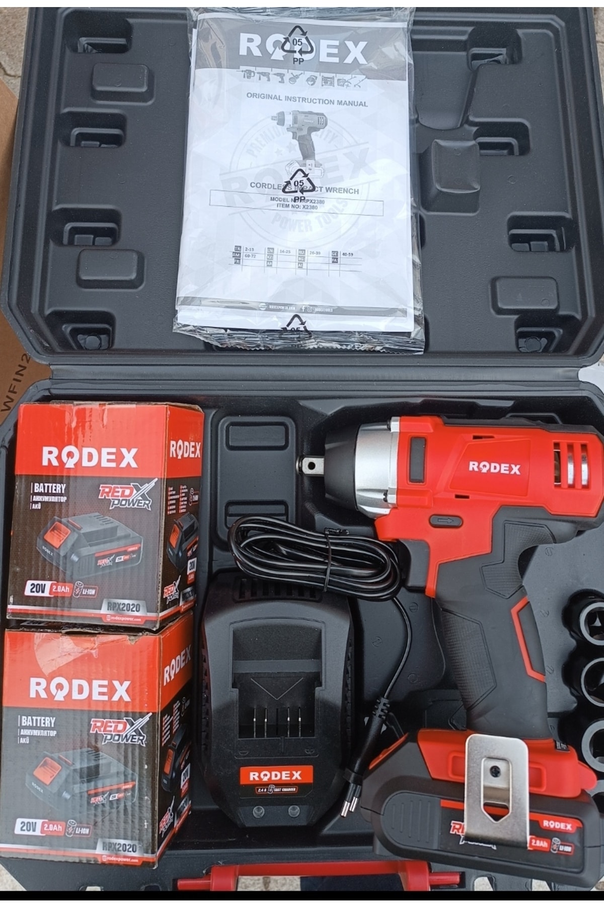 Rodex Rpx2380 Somun Sökme Somun Sıkma Makinası 2 Batarya Ve Sârj Aleti Fiyatı, Yorumları - Trendyol