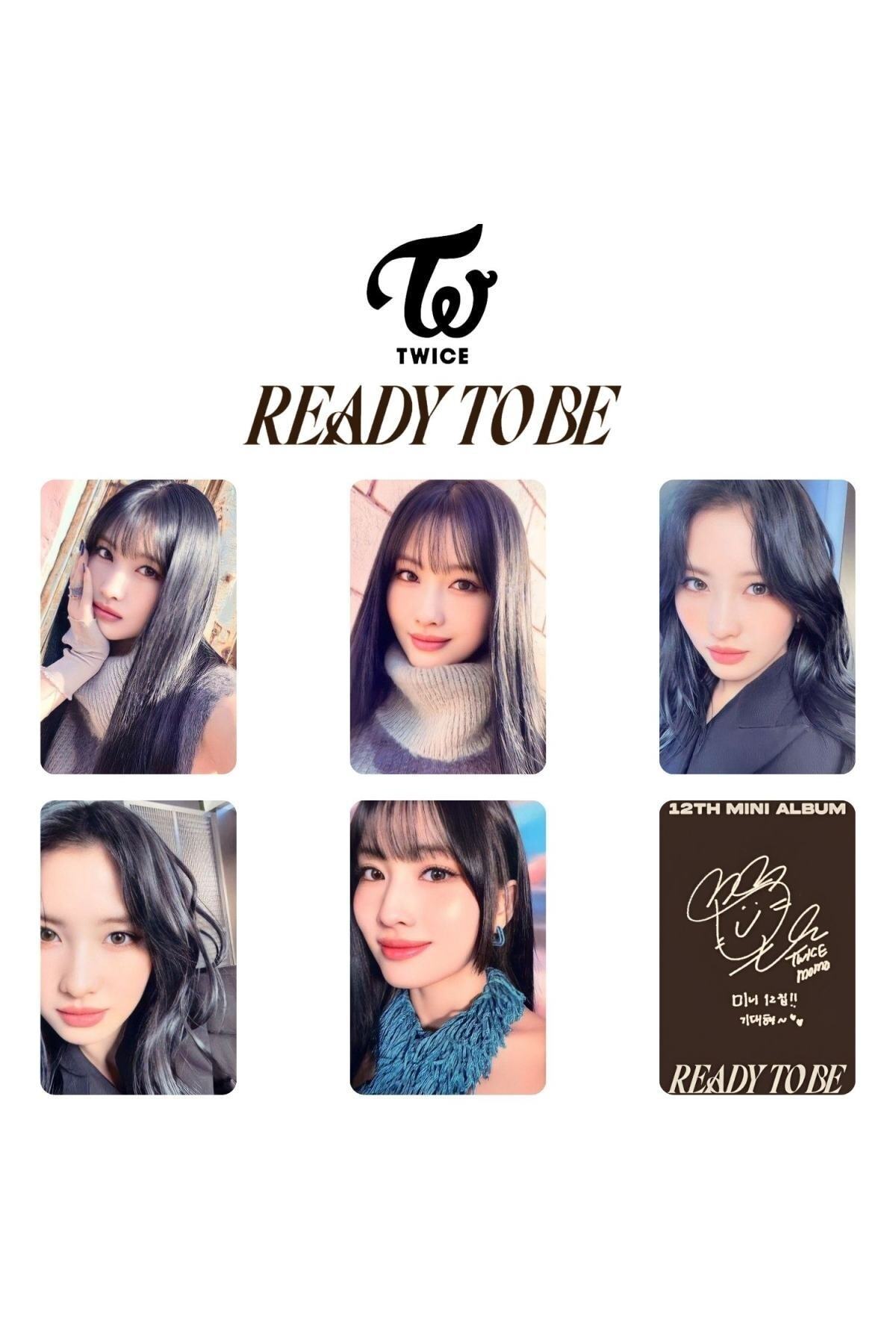Kpop Dünyasi Twıce Momo '' Ready To Be '' Album Kart Seti Fiyatı ...