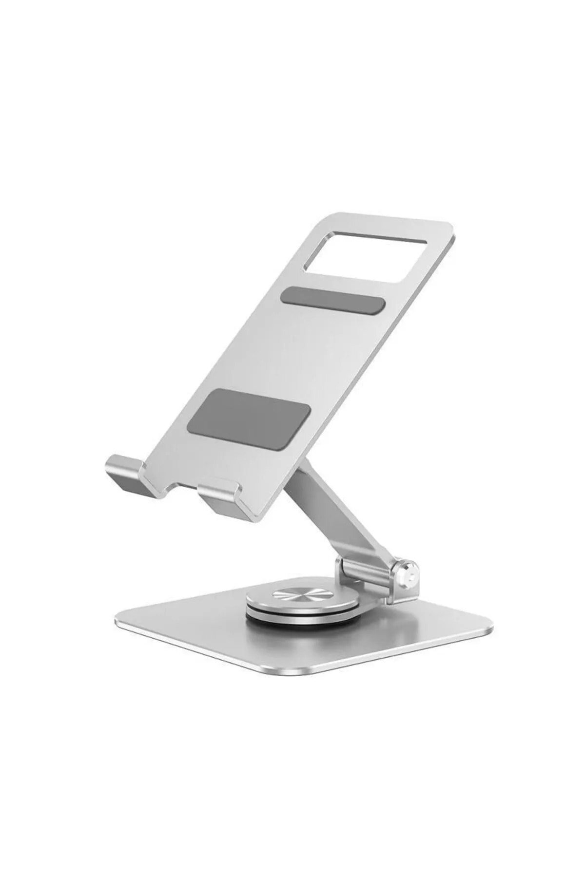 Asfal Katlanabilir Yükseklik Ayarlı Metal Masaüstü 360° Dönen Telefon ...