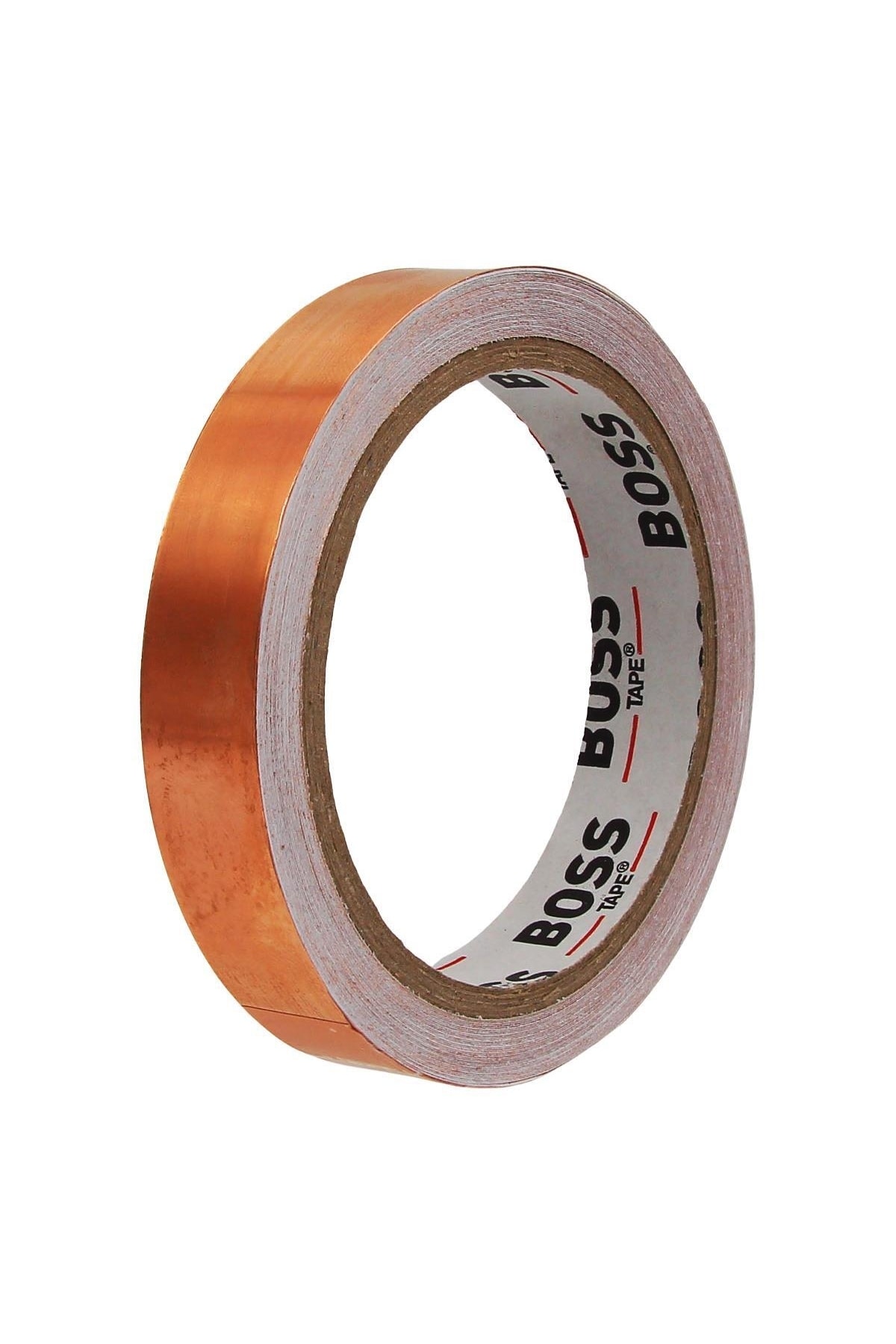 Boss Tape Bakır Bant Arkası Yapışkanlı En:18mm Boy:10mt - Fiyatı, Yorumları
