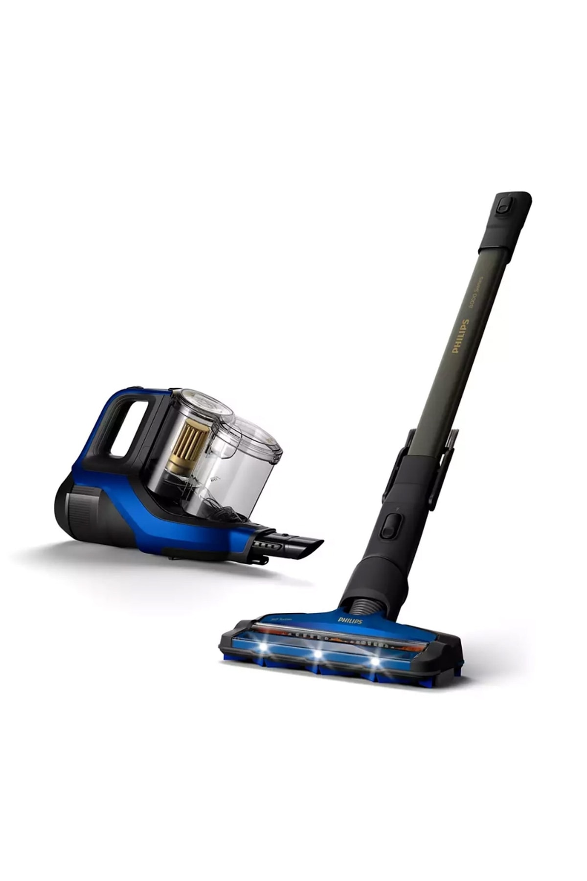 Philips Speedpro Max 8000 Serisi Şarjlı Dik Süpürge, Led Işık Turbo ...