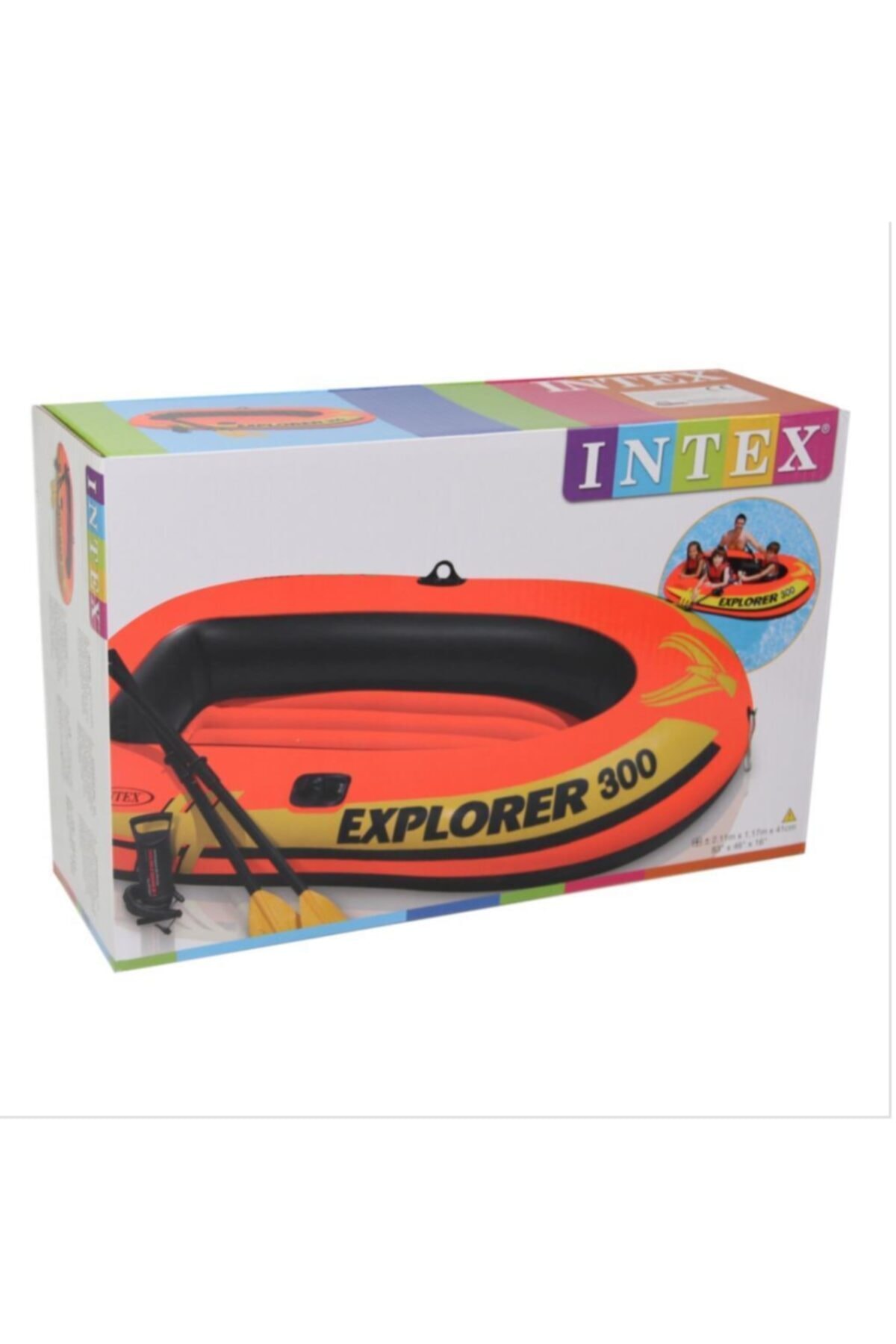 Intex Depoma Consept Intex Explorer 300 Bot Set 211x117x41 Cm. (kürek ...